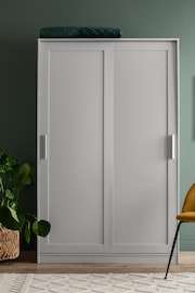 Buy Grey Flynn 1.2m Sliding Wardrobe from Next Ireland