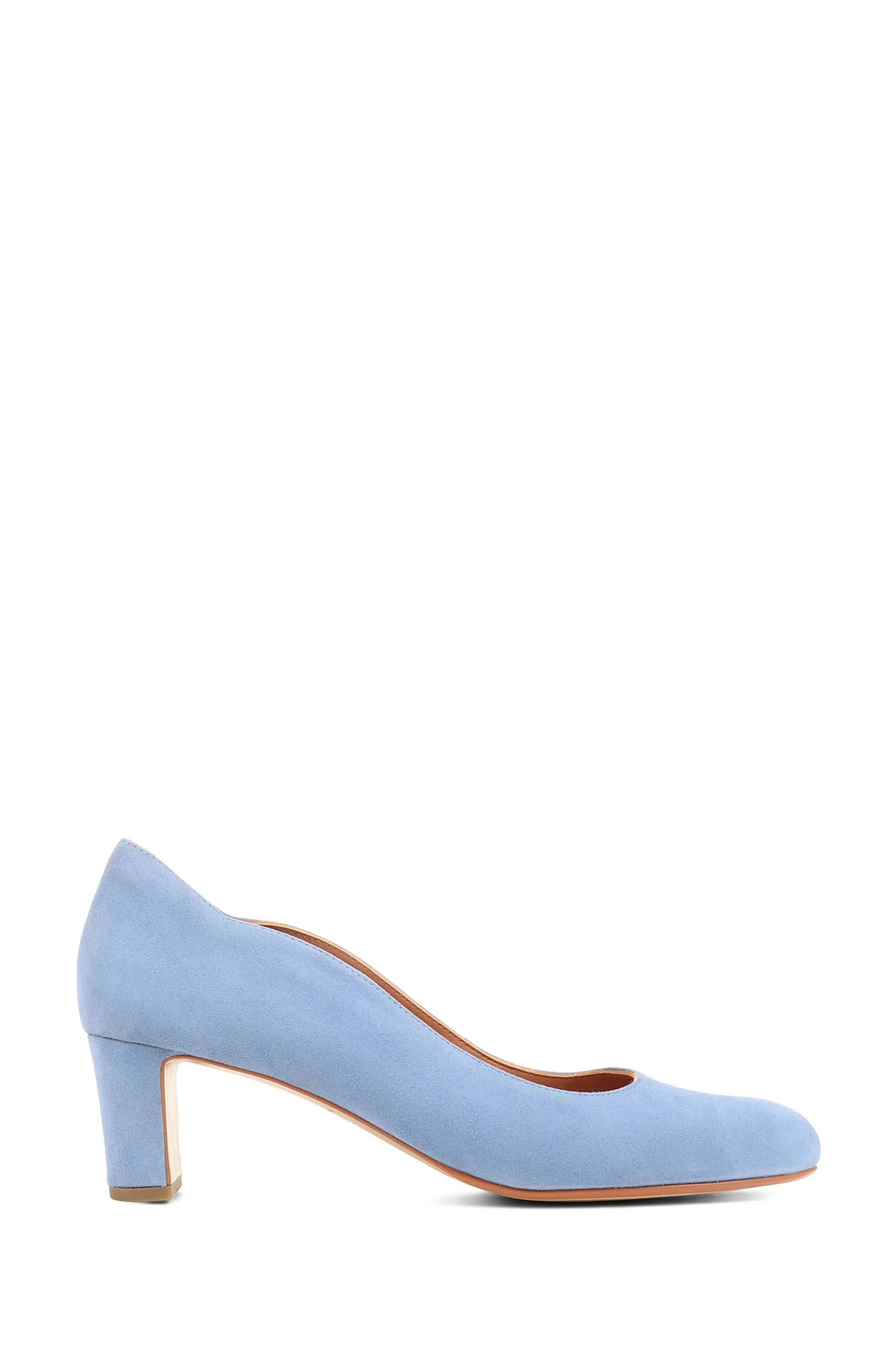 Buy Jones Bootmaker Blue Zoey Leather Court Shoes from the Next UK ...