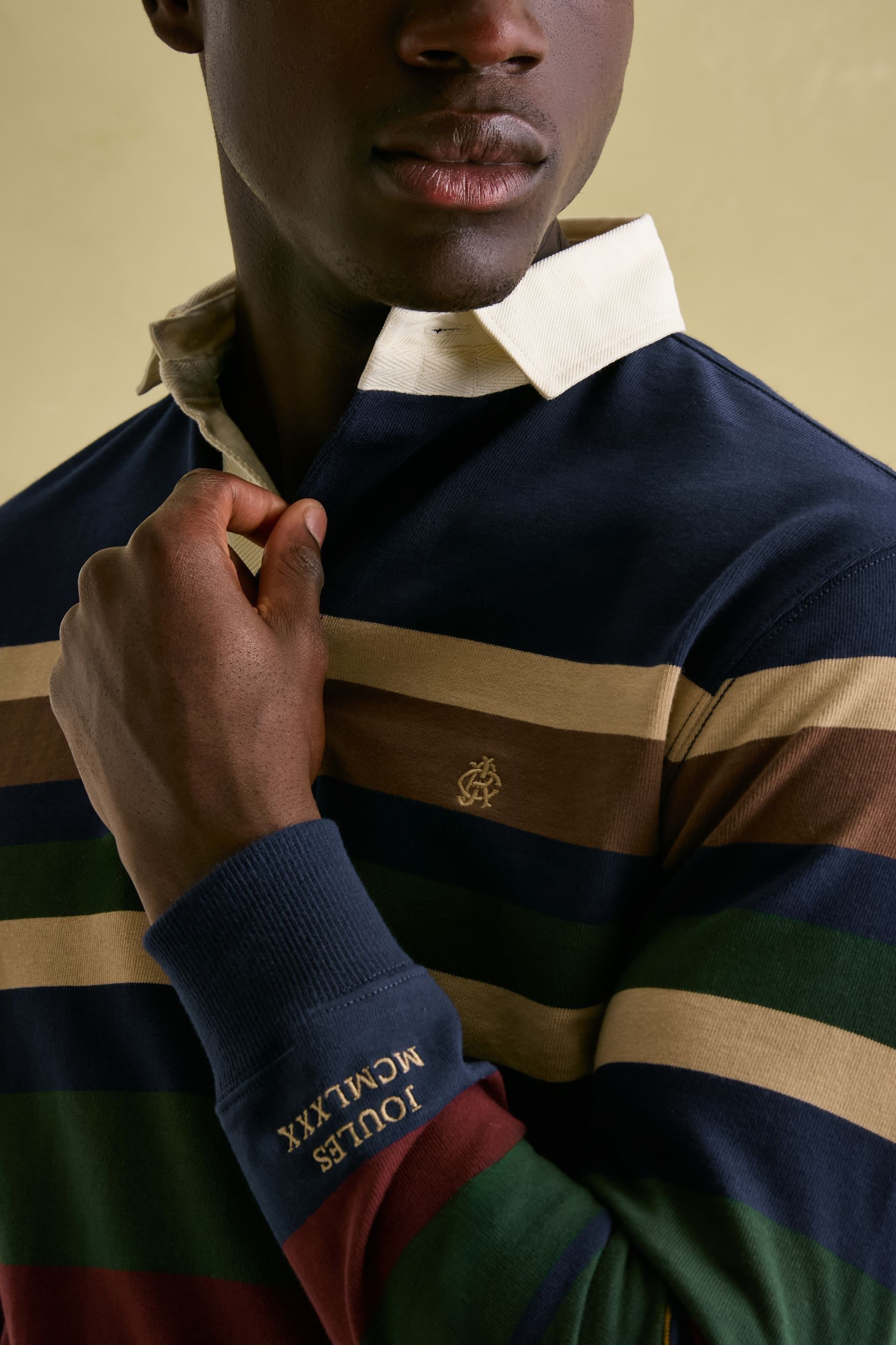 Buy Joules Onside Multi Striped Rugby Shirt from the Next UK online shop