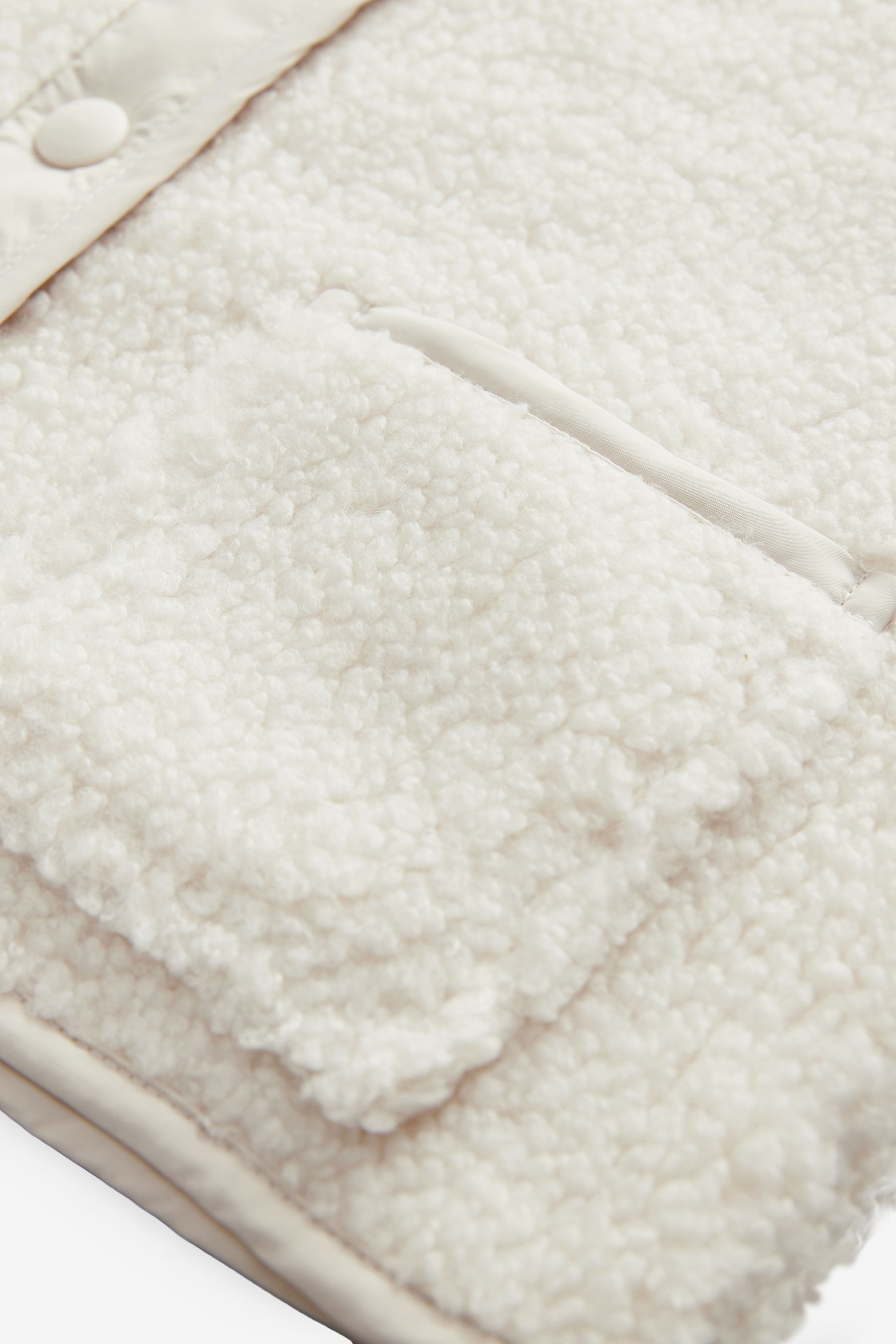 Buy Cream Borg Gilet (3mths-7yrs) from the Next UK online shop