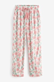 Buy Laura Ashley Pink Wild Roses Print Textured Cotton Cami Pyjamas ...