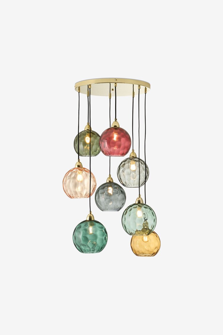 Buy MADE.COM Green Ilaria Extra Large Cluster Light Cluster Pendant ...