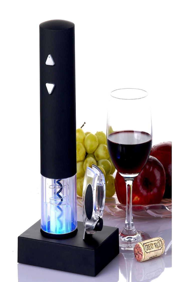 Buy Jeray Black Bar Originale Deluxe Electric Corkscrew from the Next ...
