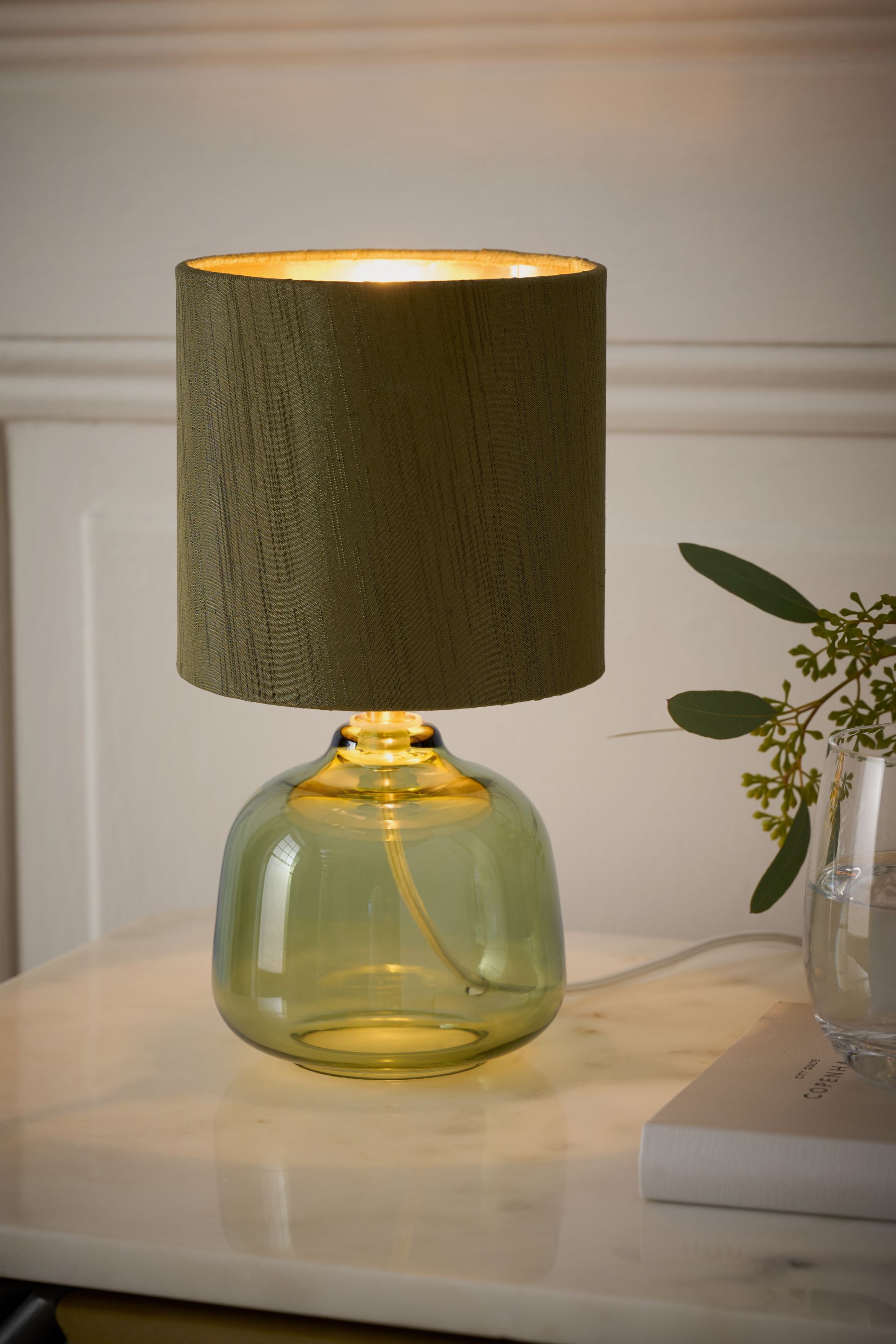 Buy Green Connor Bedside Table Lamp from the Next UK online shop