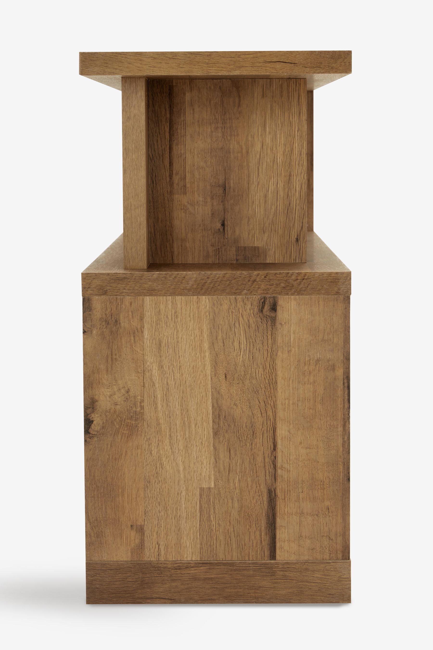 Buy Dark Bronx Oak Effect Side Table from the Next UK online shop