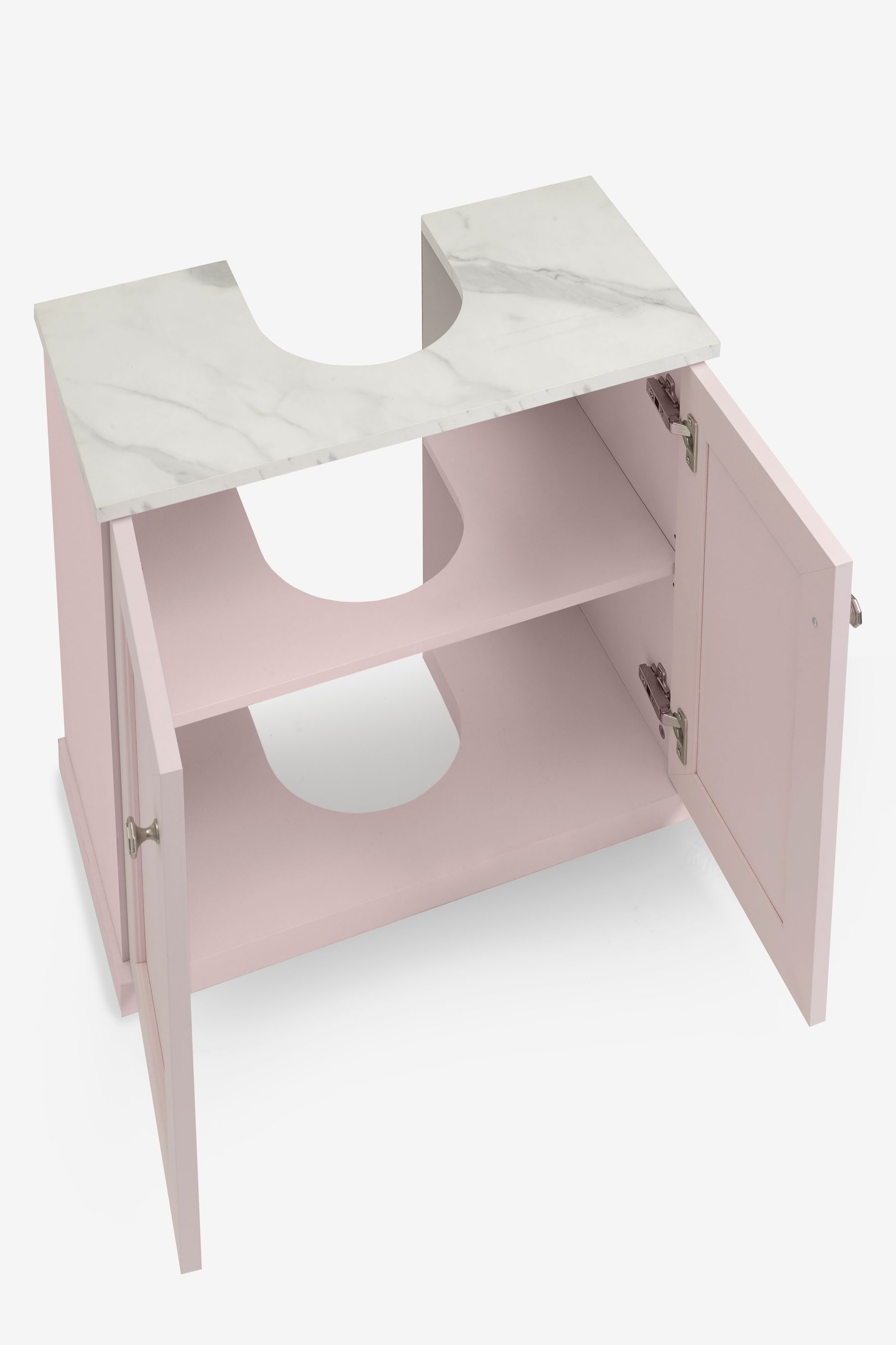 Buy Pink Farnley Panelled Under Sink Storage Unit from the Next UK ...