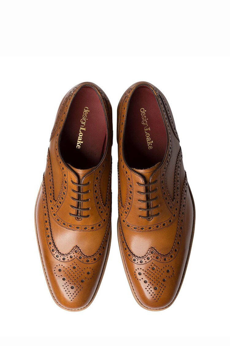 Buy Loake Kerridge Calf Leather Brogue Shoes from the Next UK online shop