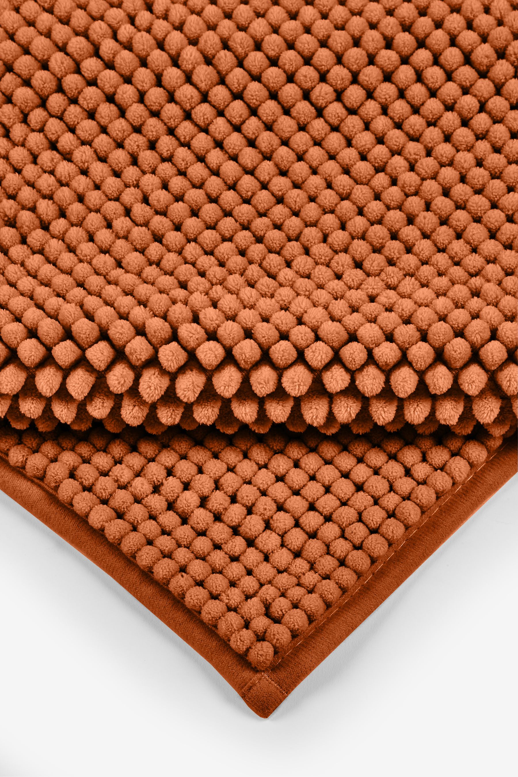 Buy Burnt Orange Bobble Shower Bath Mat from the Next UK online shop