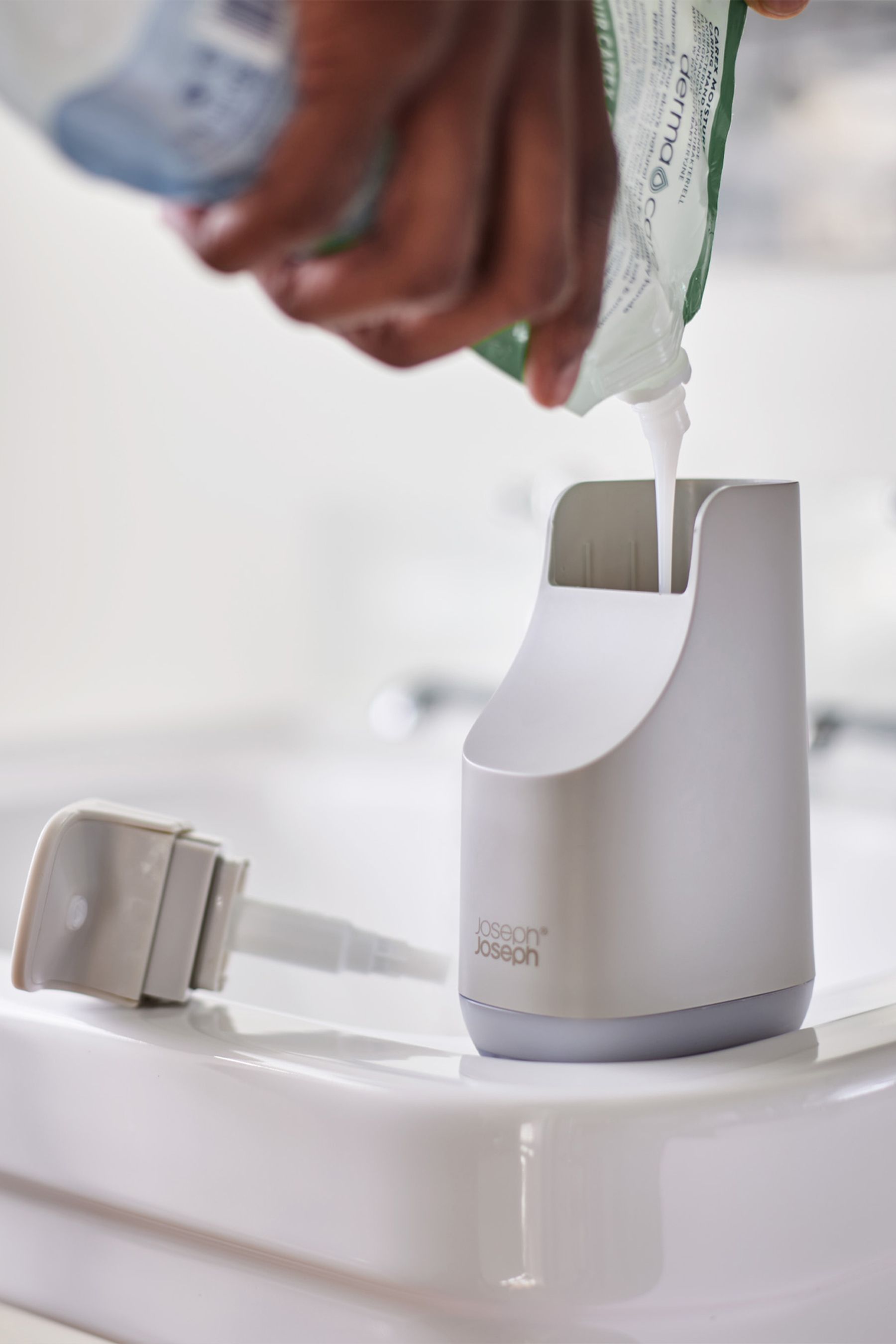 Buy Joseph Joseph Ecru Slim Compact Soap Pump from the Next UK online shop