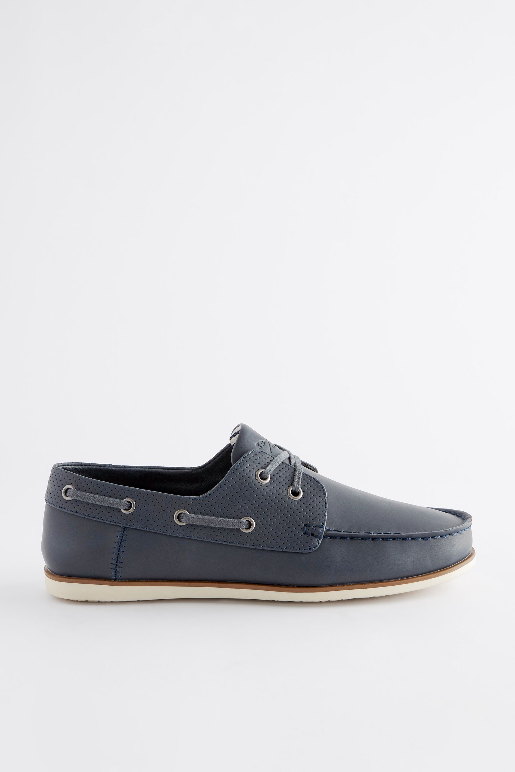 Buy Navy Blue Boat Shoes from the Next UK online shop