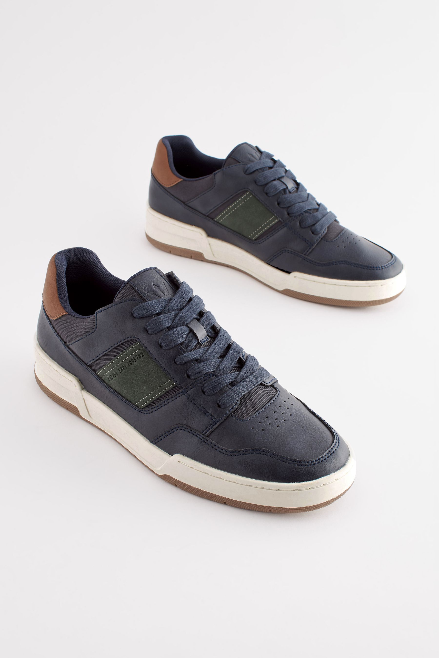Buy Navy Blue Smart Casual Trainers from the Next UK online shop