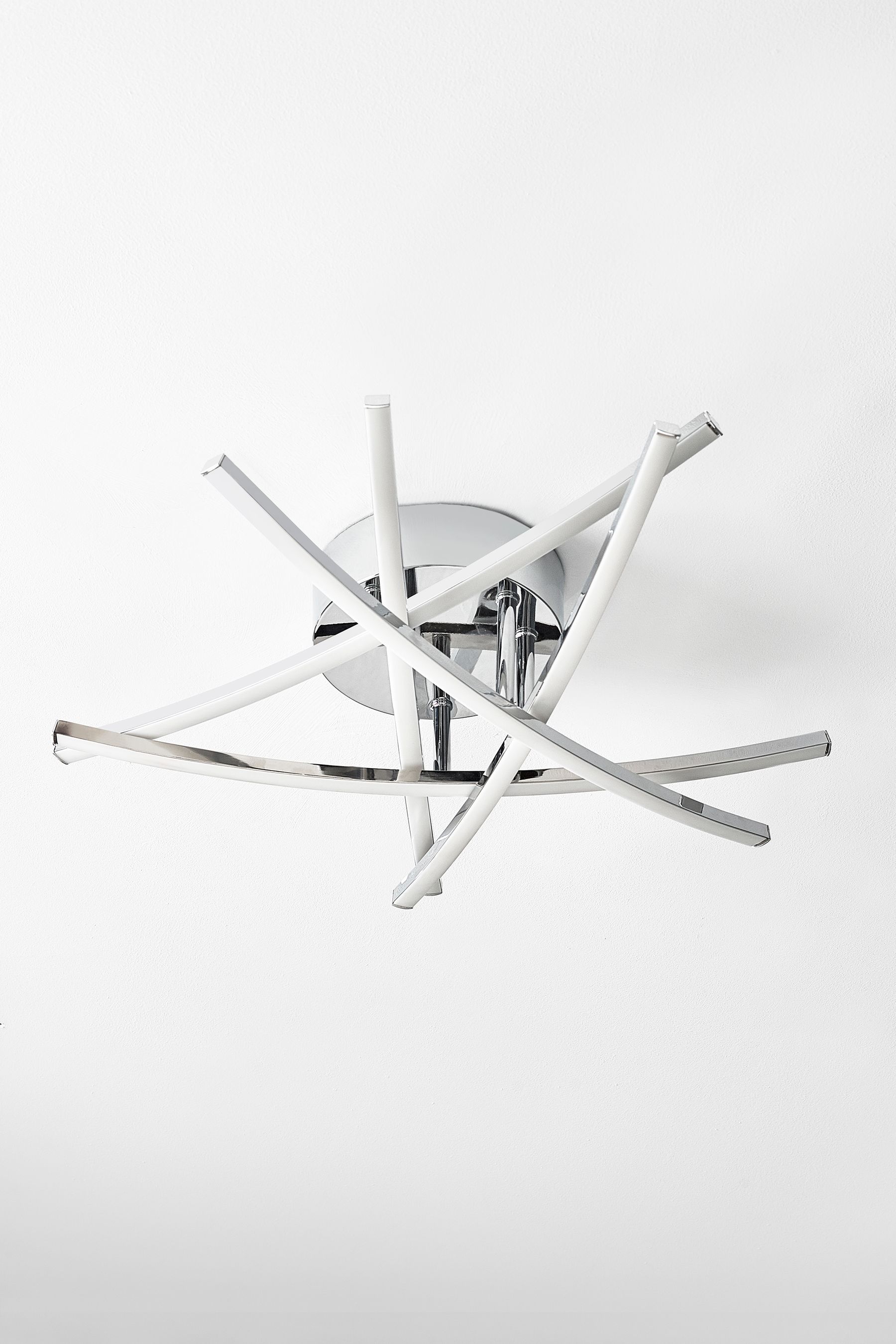Buy Chrome Amari 5 Arm Flush Ceiling Light from the Next UK online shop