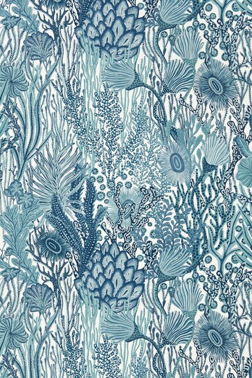 Buy Harlequin Blue Acropora Wallpaper from the Next UK online shop