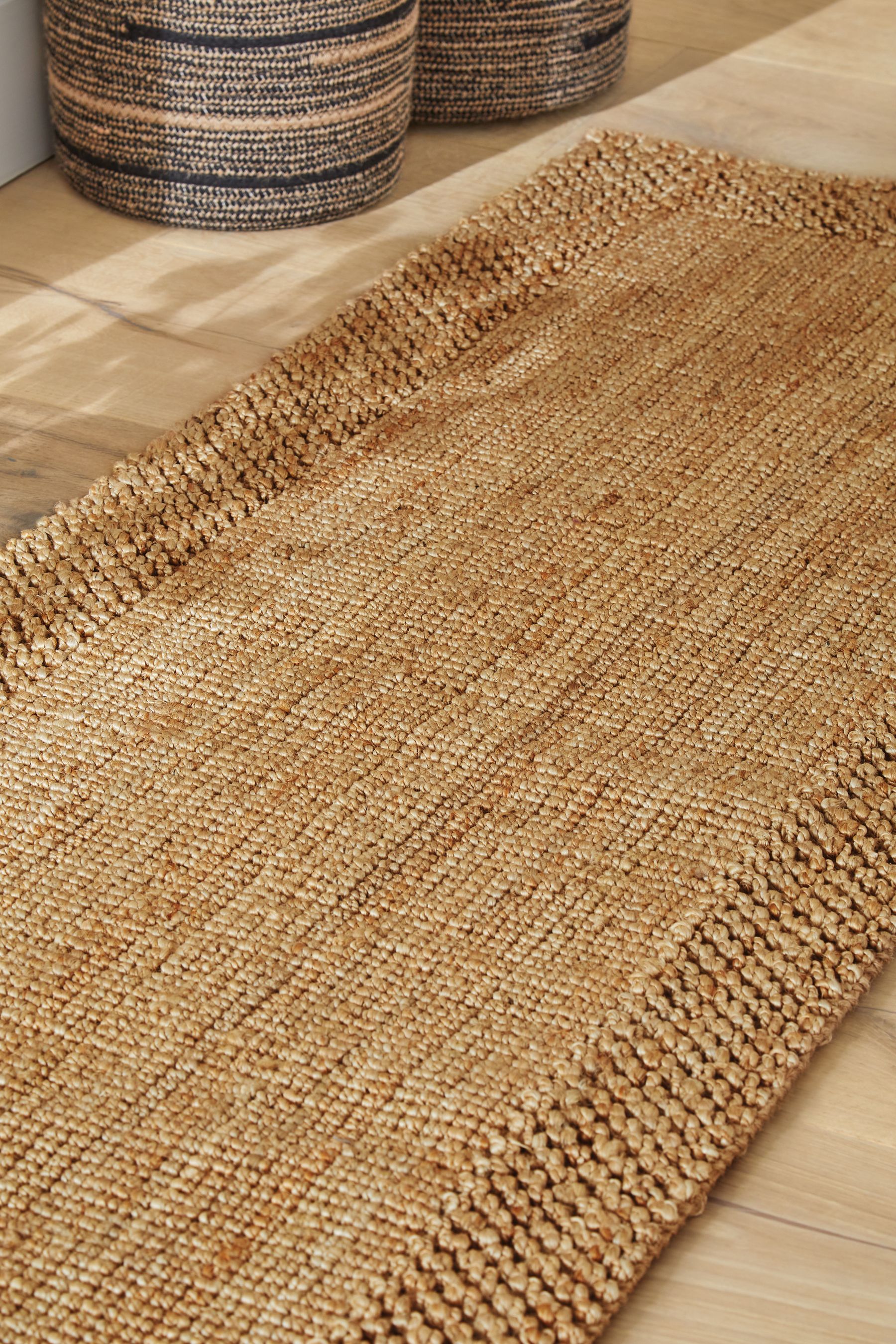 Buy Natural Jute Border Runner from the Next UK online shop