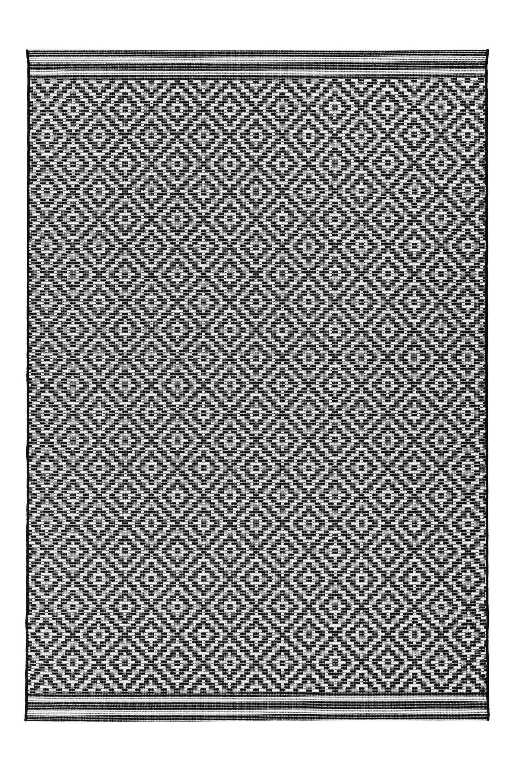 Buy Asiatic Rugs Black Geo Patio Outdoor Rug from the Next UK online shop