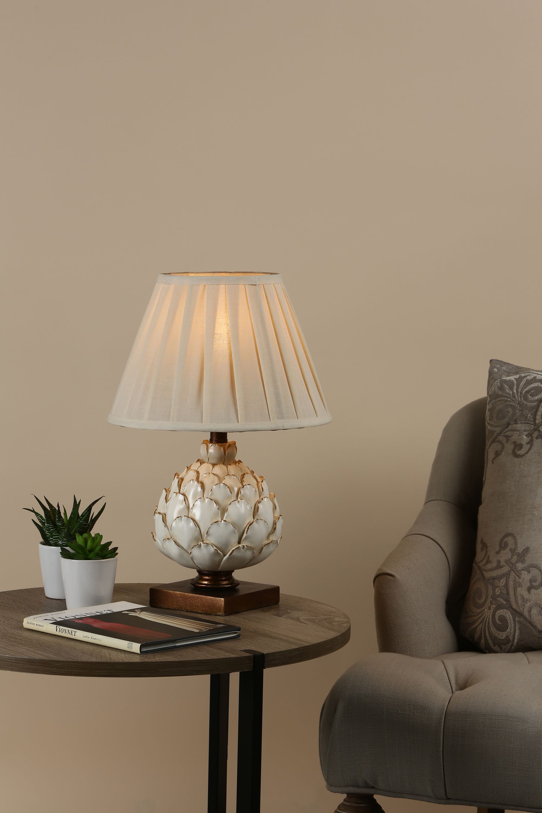 Buy Dar Lighting Cream Layer Table Lamp from the Next UK online shop