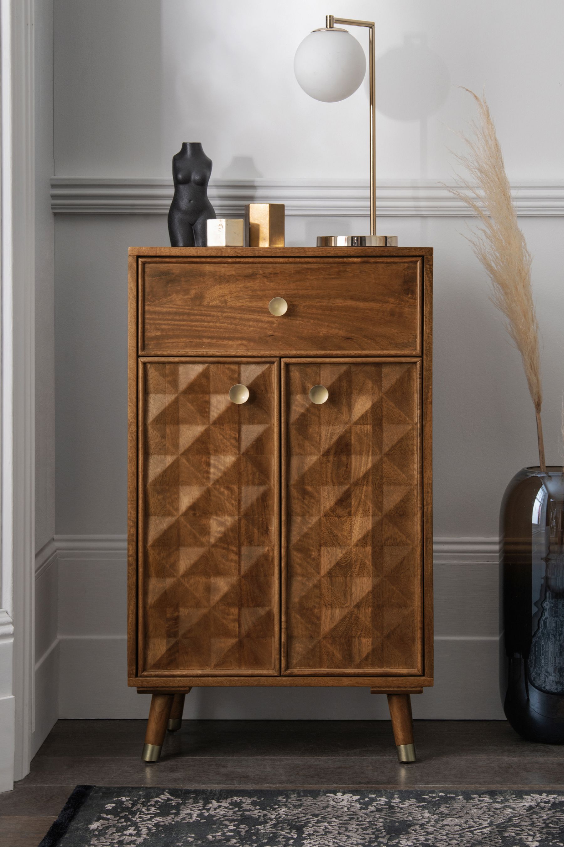 Buy Dark Lloyd Lloyd Mango Wood Cabinet from the Next UK online shop
