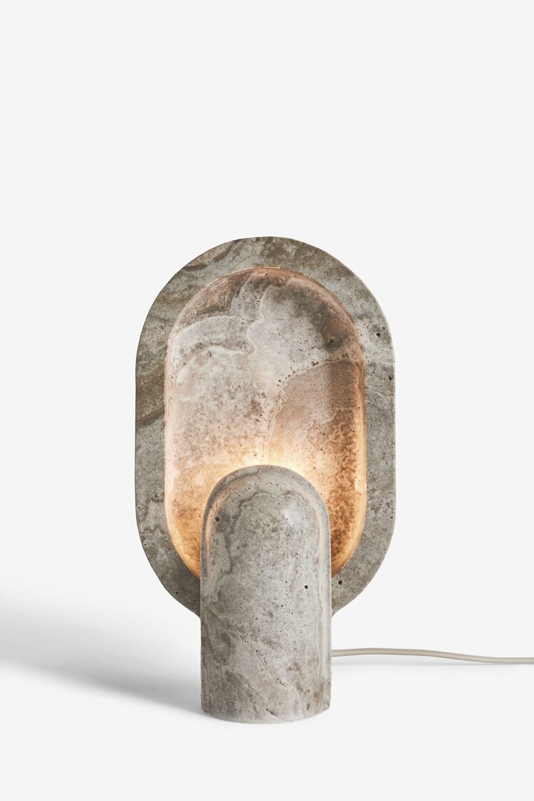 Buy French Connection Grey Stone Rapoko Table Lamp from the Next UK ...