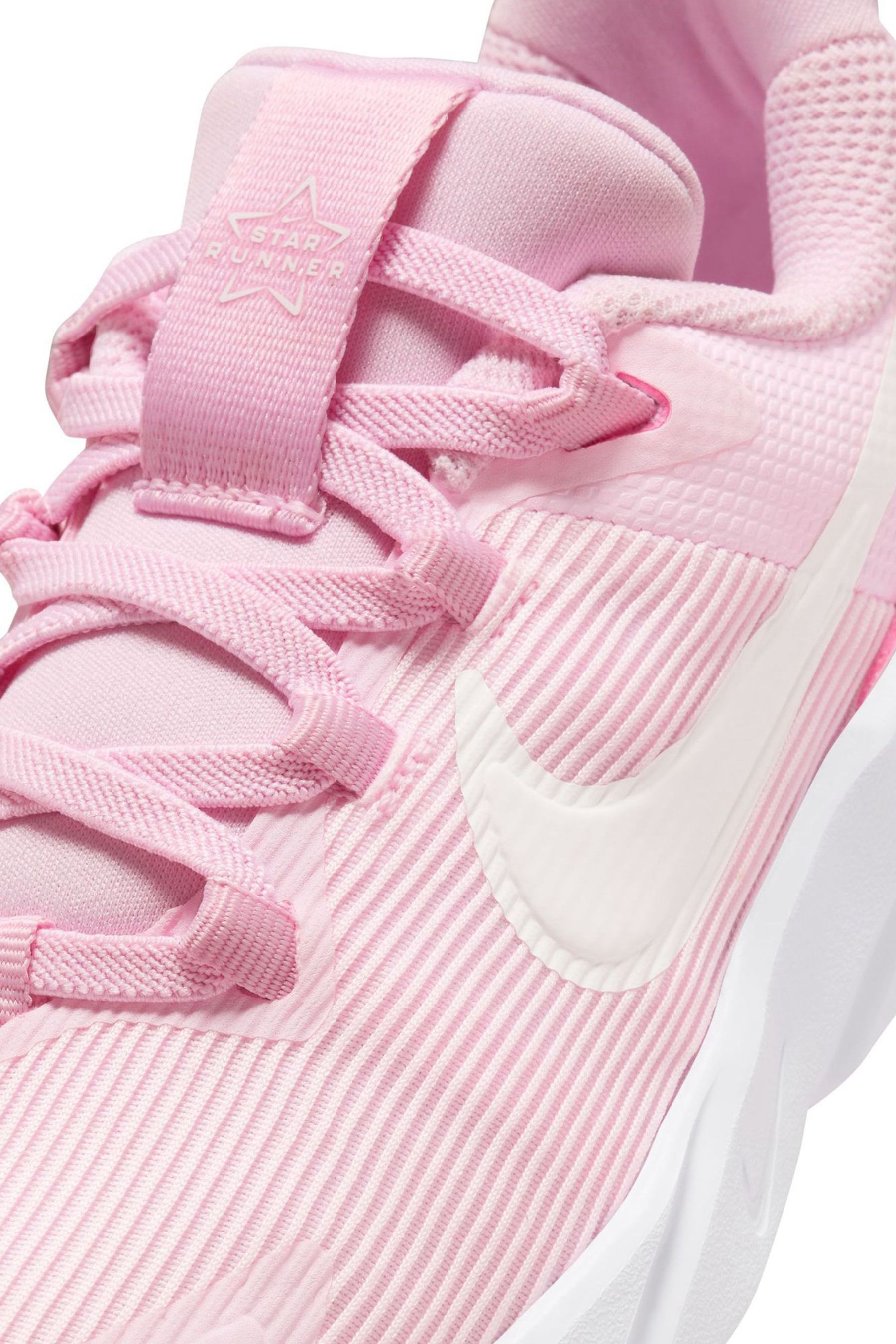 Buy Nike Pale Pink Junior Star Runner 4 Trainers from the Next UK ...