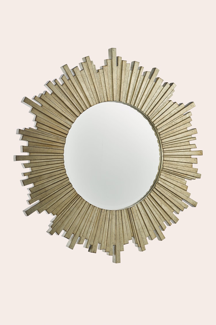 Buy Laura Ashley Gold Lovell Round Sunburst Mirror from the Next UK ...