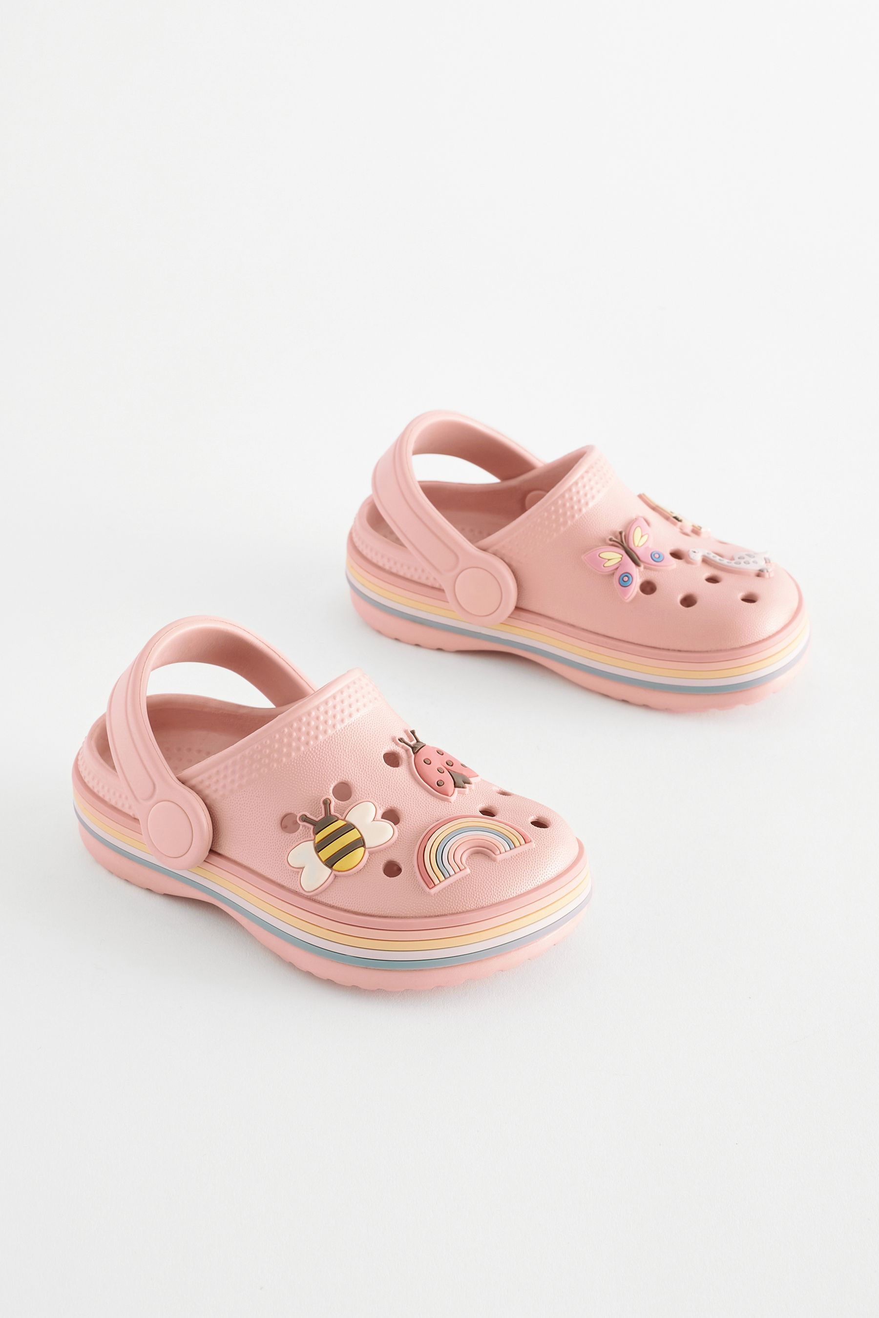 Buy Pink Rust Character Clogs from the Next UK online shop