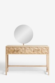 Buy Mid Natural Alba Solid Mango Console Dressing Table from the Next ...