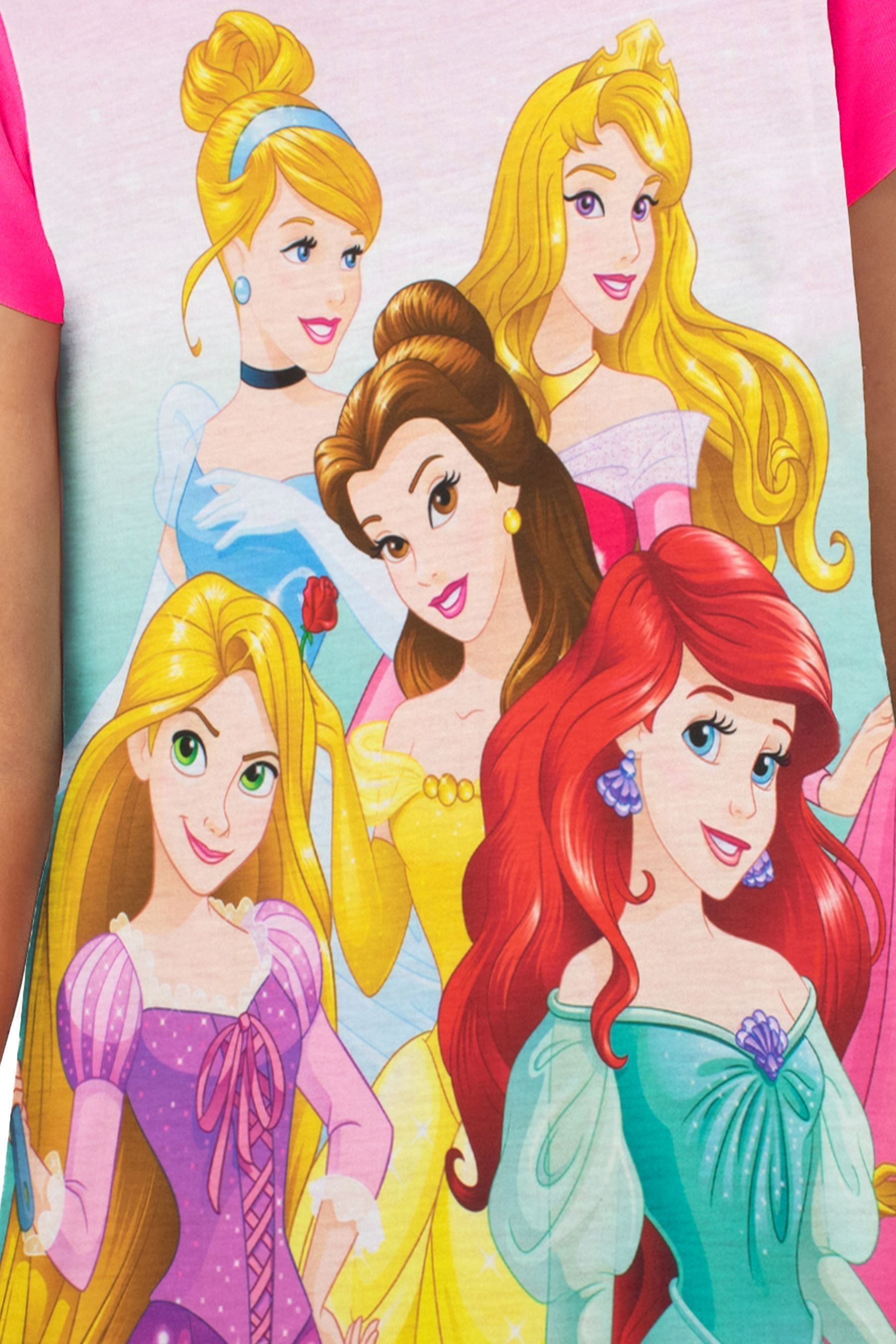 Buy Character Pink Disney Princess Girls Nightdress from the Next UK ...