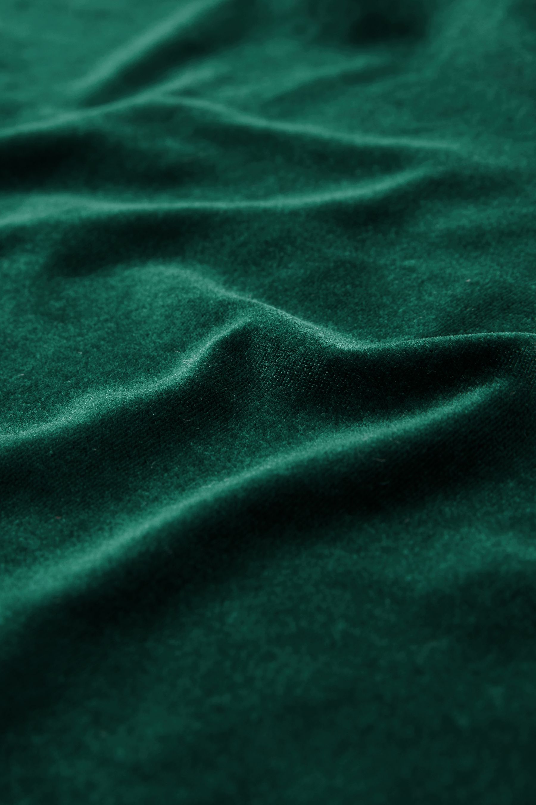 Buy Emerald Green V-Neck Velvet Maxi Dress from Next Australia