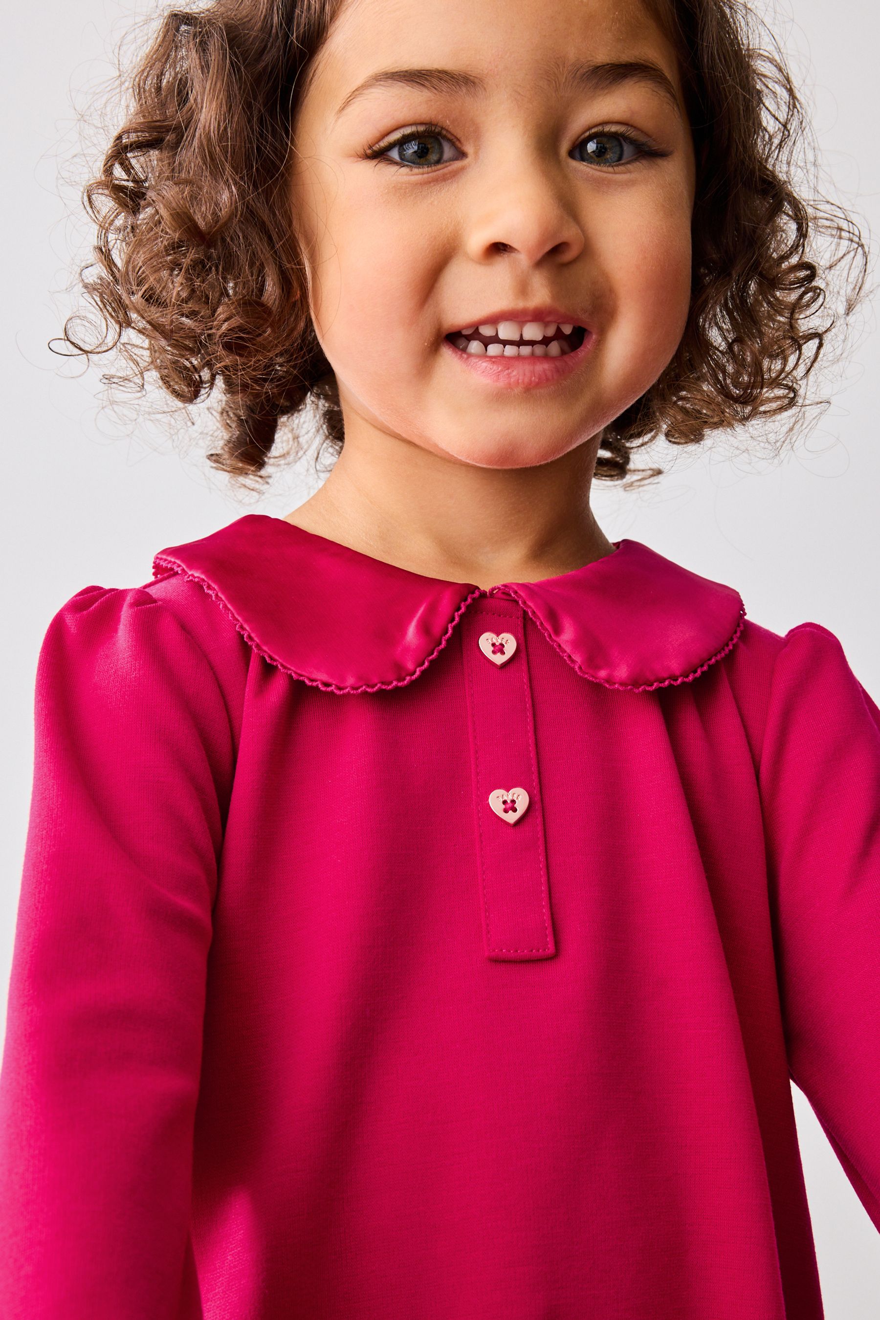 Buy Baker by Ted Baker Red Satin Collar and Bow Dress from the Next UK ...