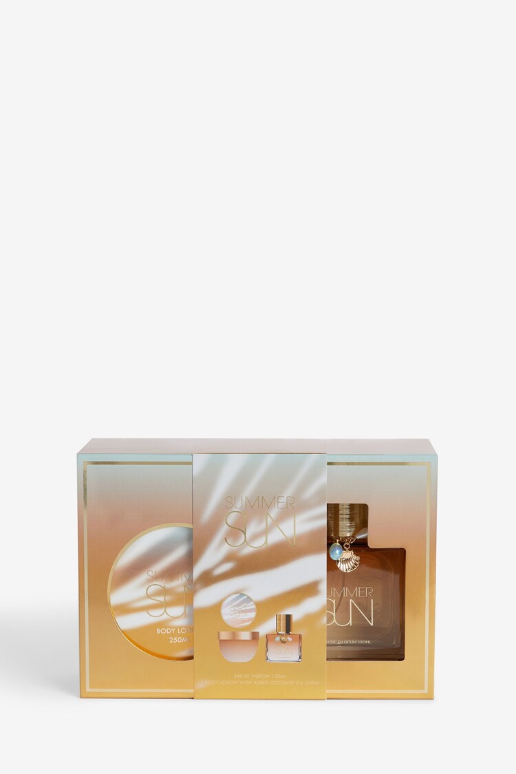 Buy Summer Sun 100ml Perfume and 200ml Body Lotion Gift Set from the ...