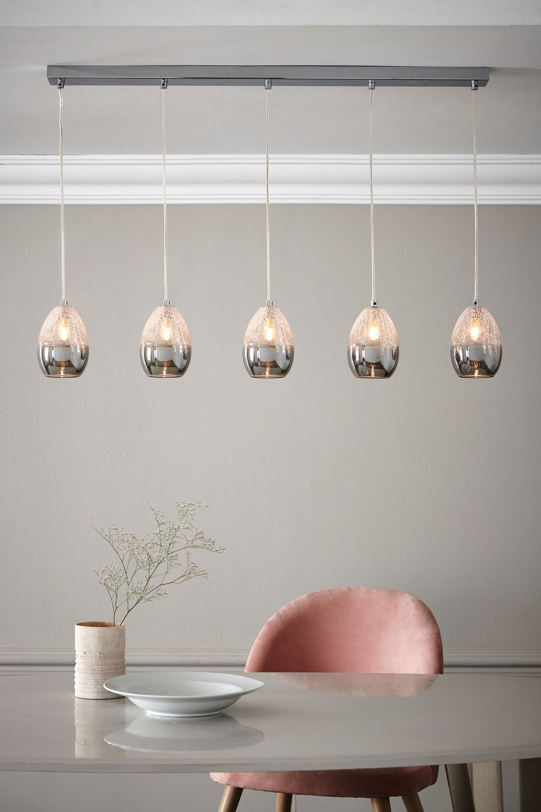 Buy Smoke Grey Isla 5 Light Pendant Ceiling Light from the Next UK ...