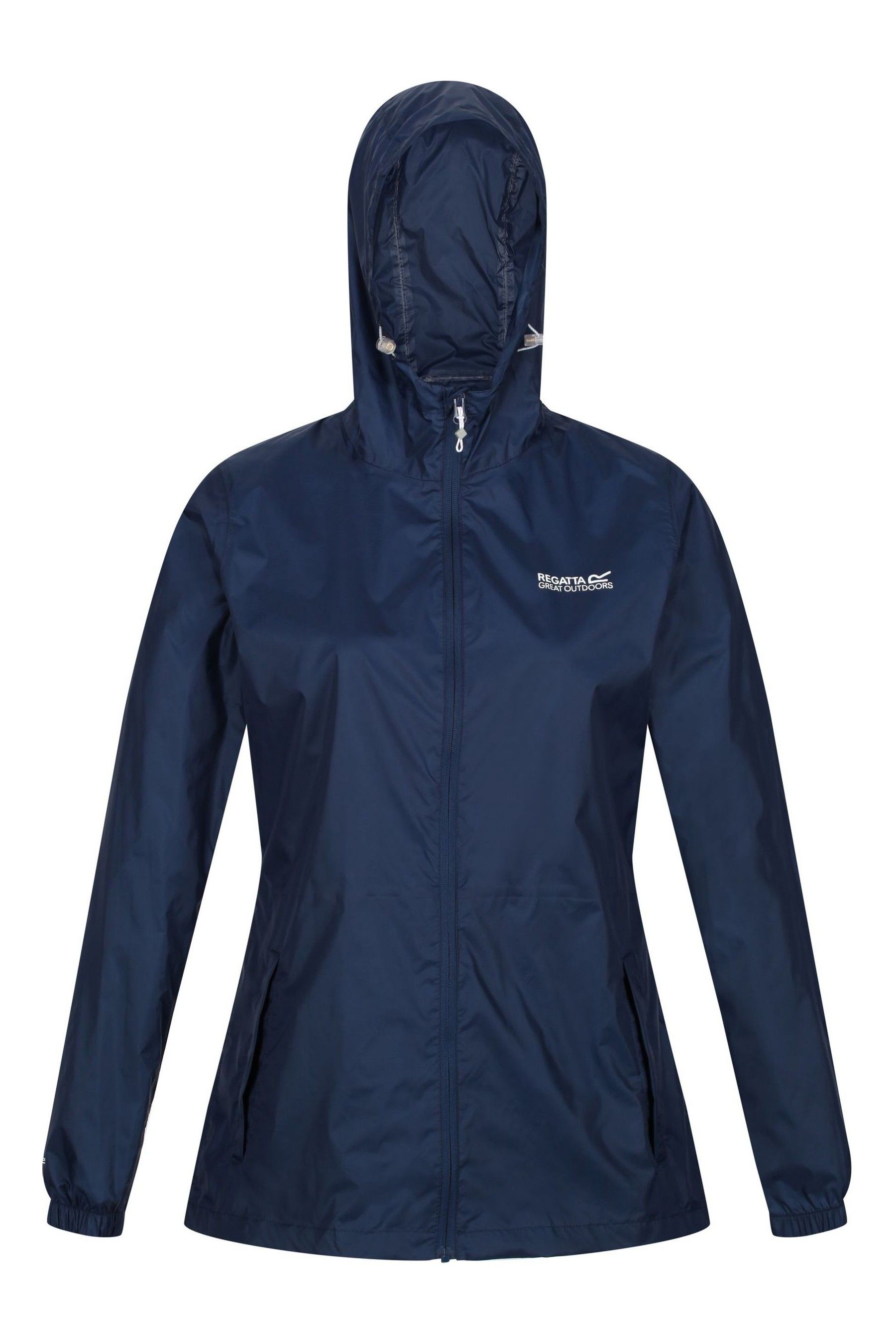 Buy Regatta Navy Blue Womens Waterproof Pack It Jacket III from the ...