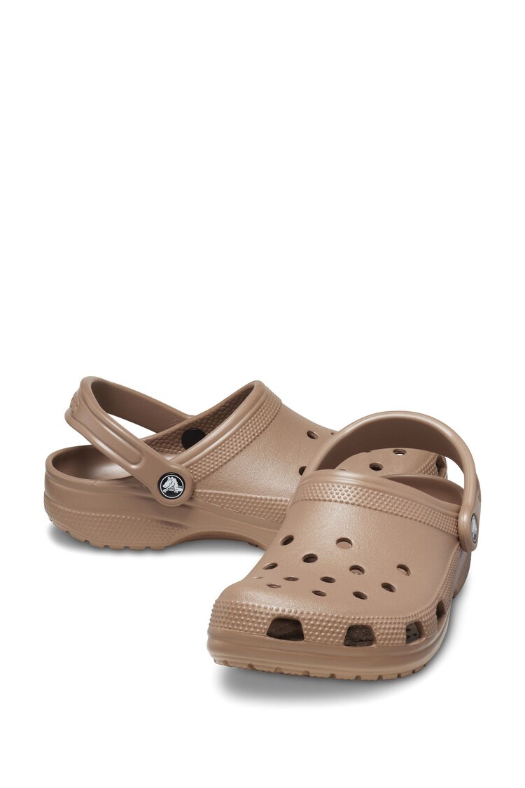 Buy Crocs Latte Brown Adults Classic Clogs from the Next UK online shop