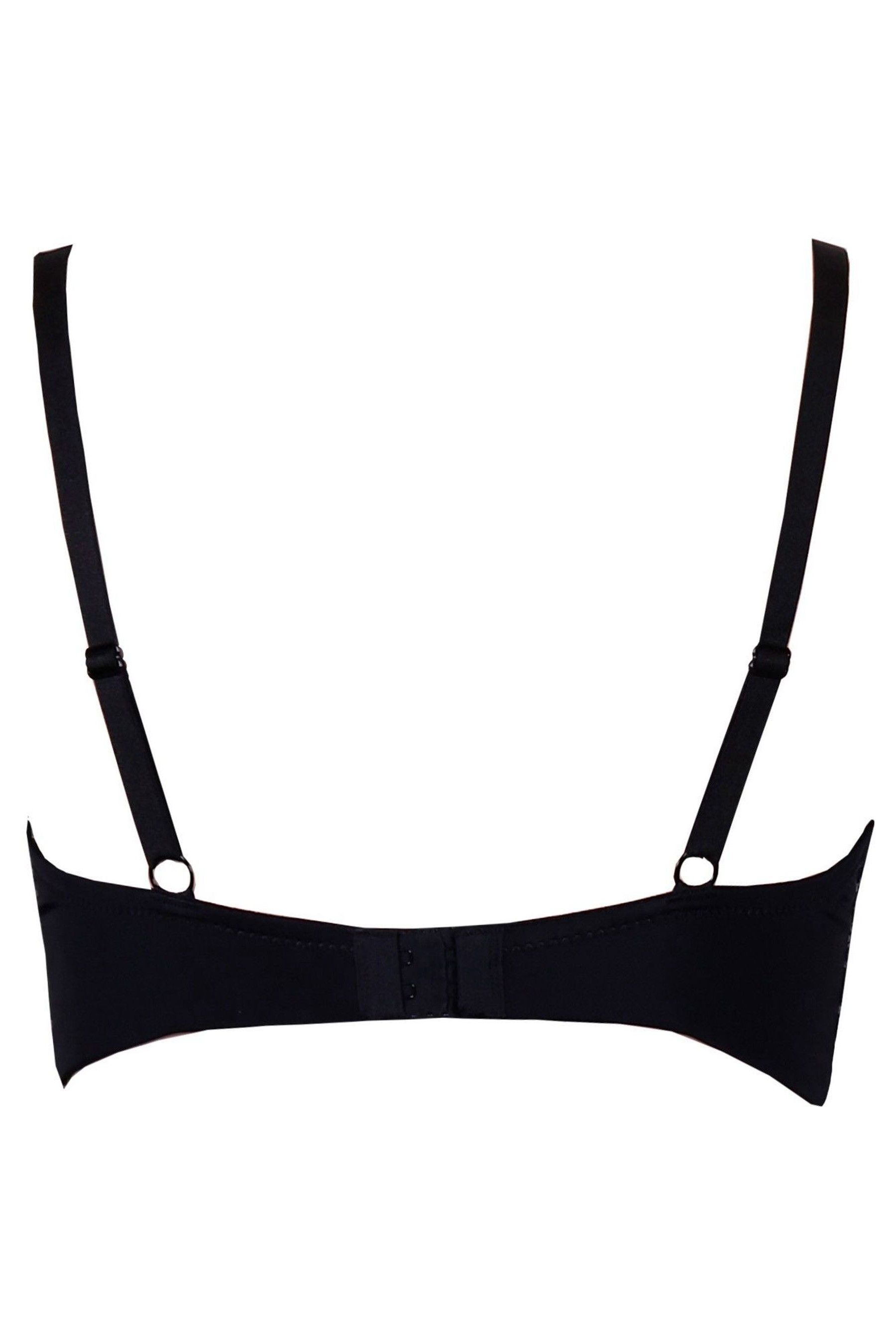 Buy Pour Moi Black Padded Romance Moulded Plunge Push Up Bra from Next Ireland