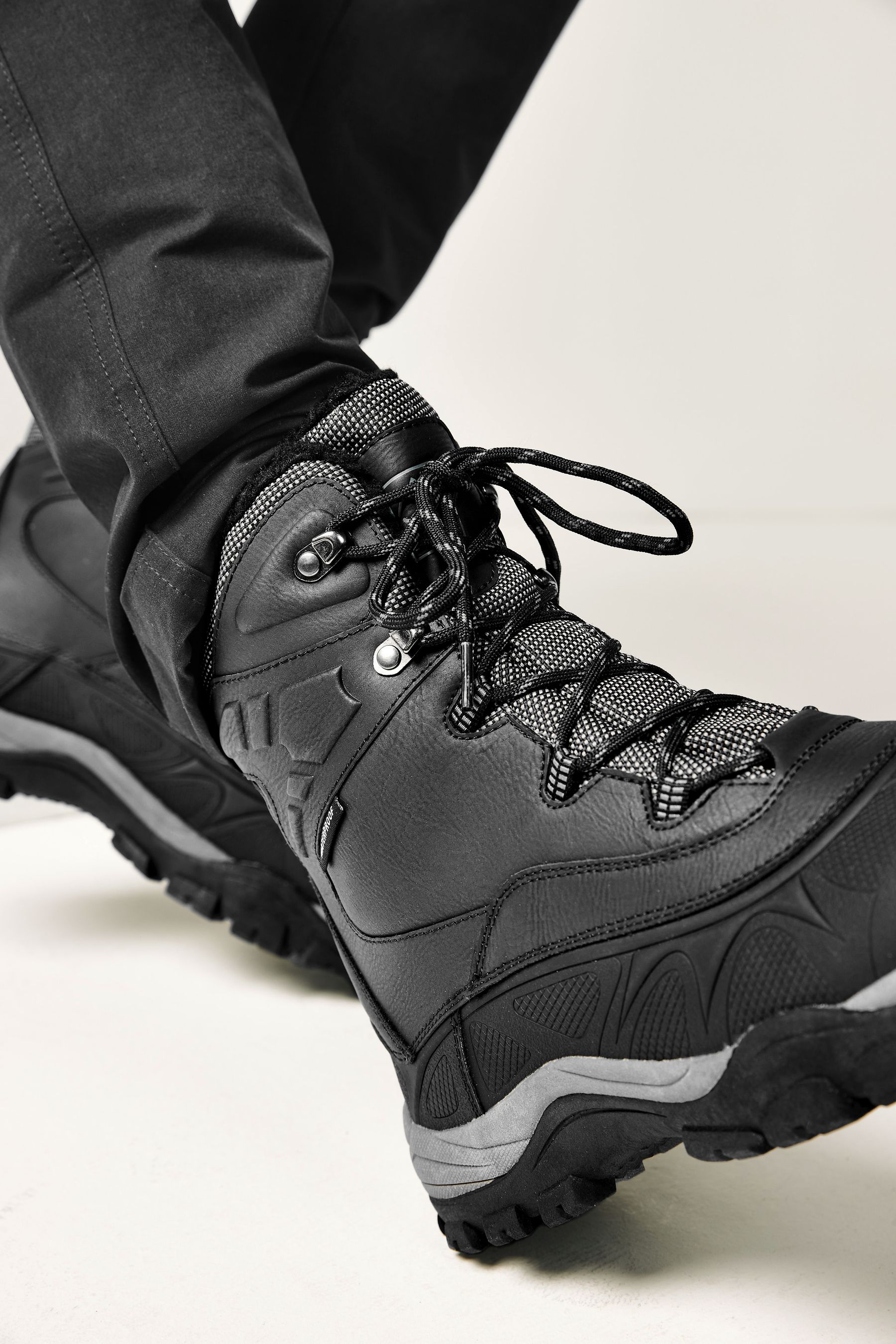 Buy Black Waterproof Tall Snow Boots from the Next UK online shop