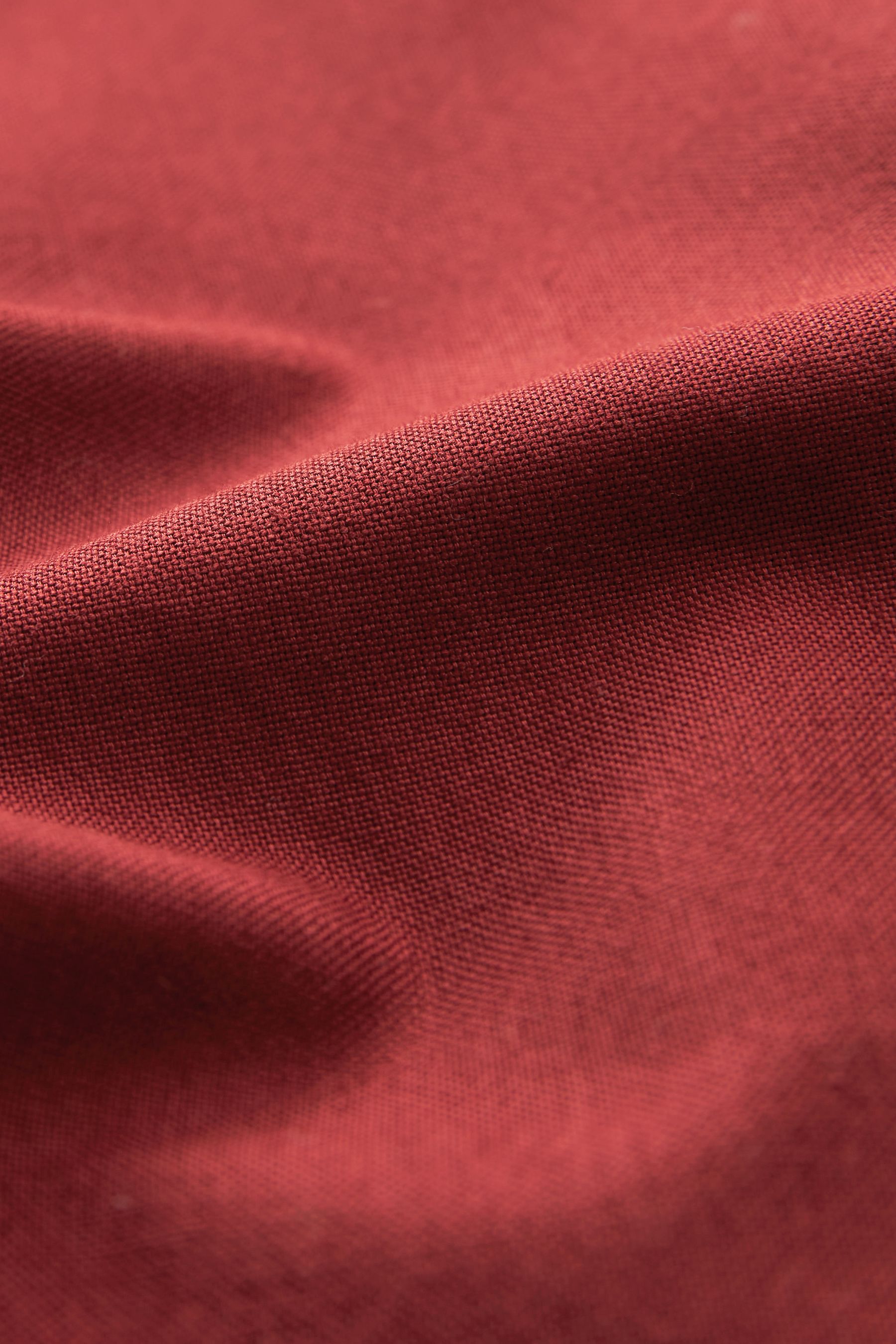Buy Dark Red Slim Fit Long Sleeve Oxford Shirt from the Next UK online shop