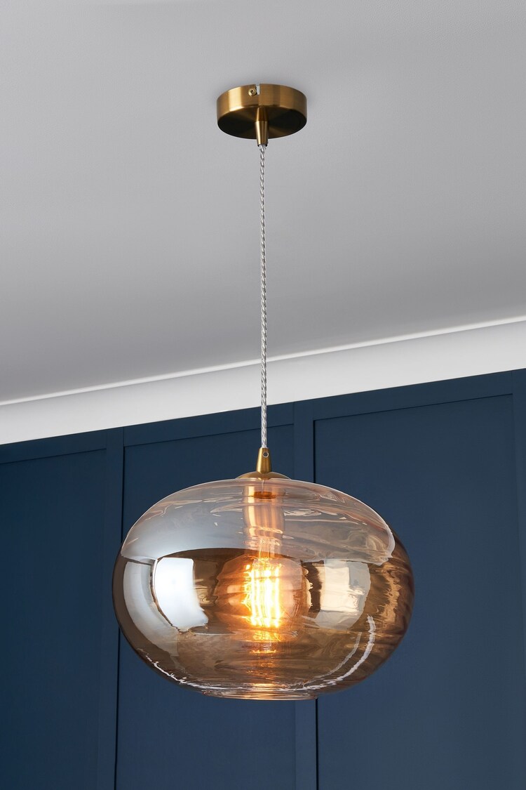 Buy Visconte by BHS Brass Sarno Pendant Ceiling Light from the Next UK ...