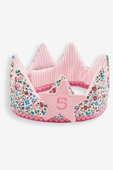 Buy JoJo Maman Bébé Ditsy Birthday Crown from the Next UK online shop