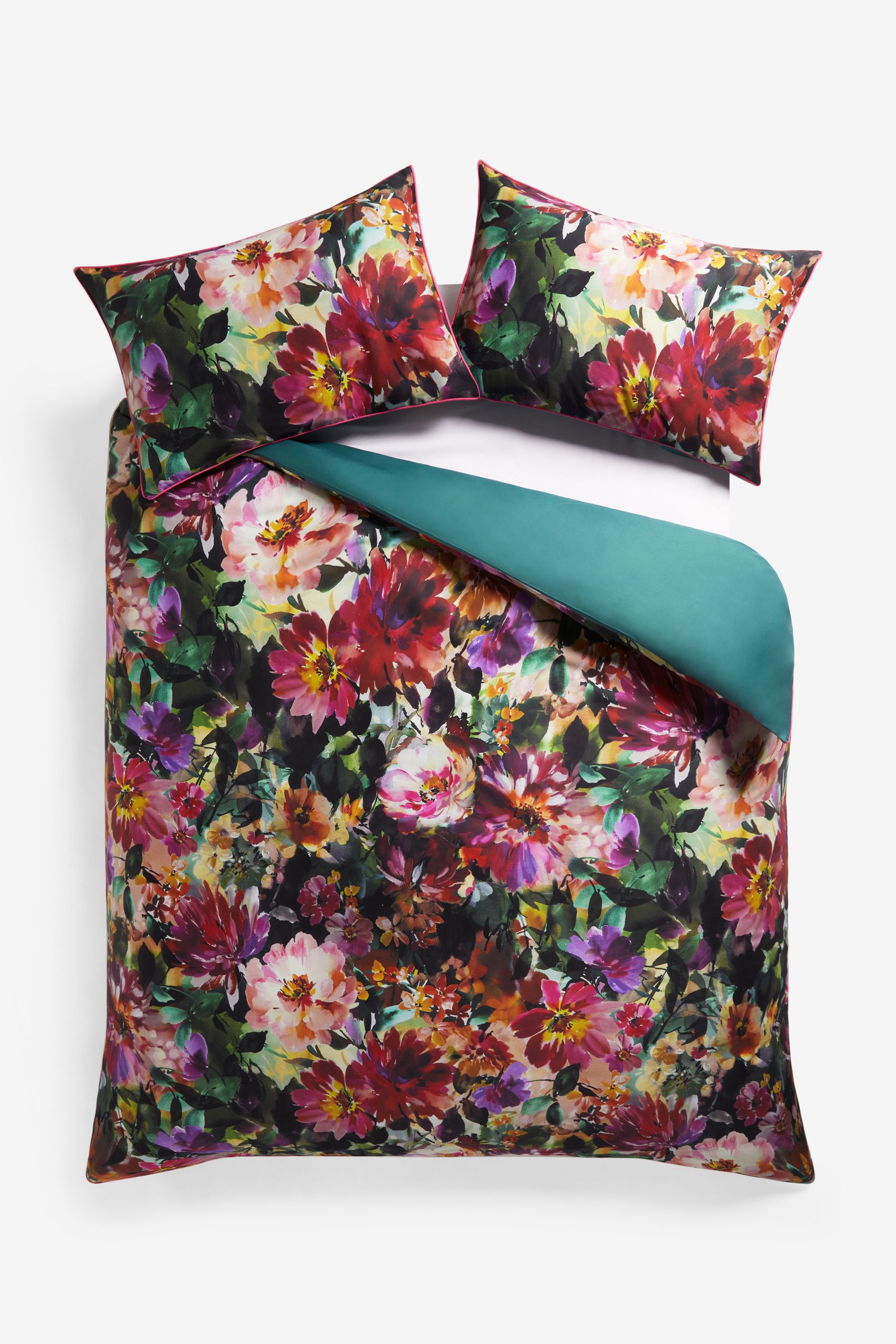 Buy Clarke & Clarke Multi 200 Thread Count 100% Cotton Tahiti Duvet ...