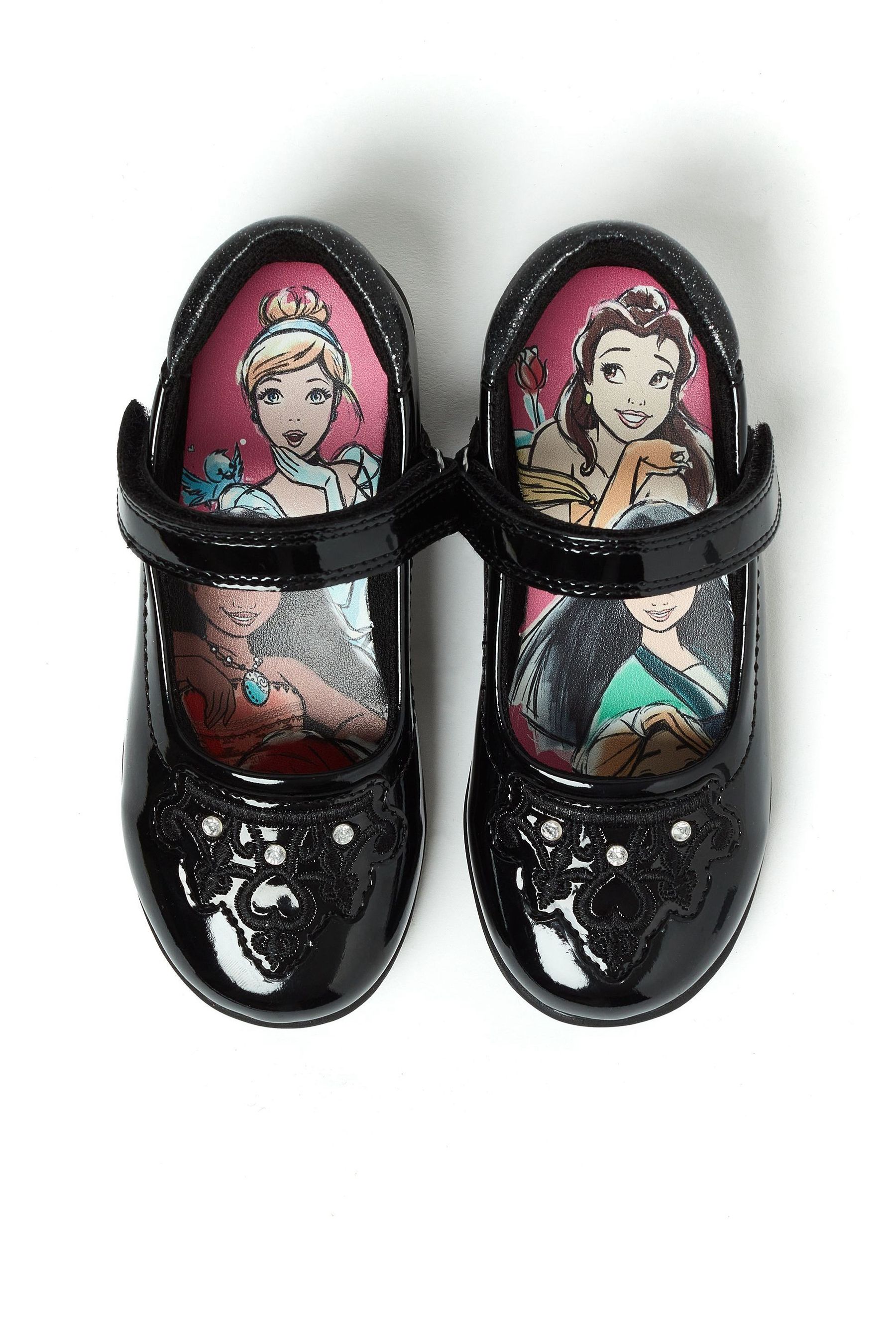 Buy Character Black Girls Disney Princess School Shoes from the Next UK ...