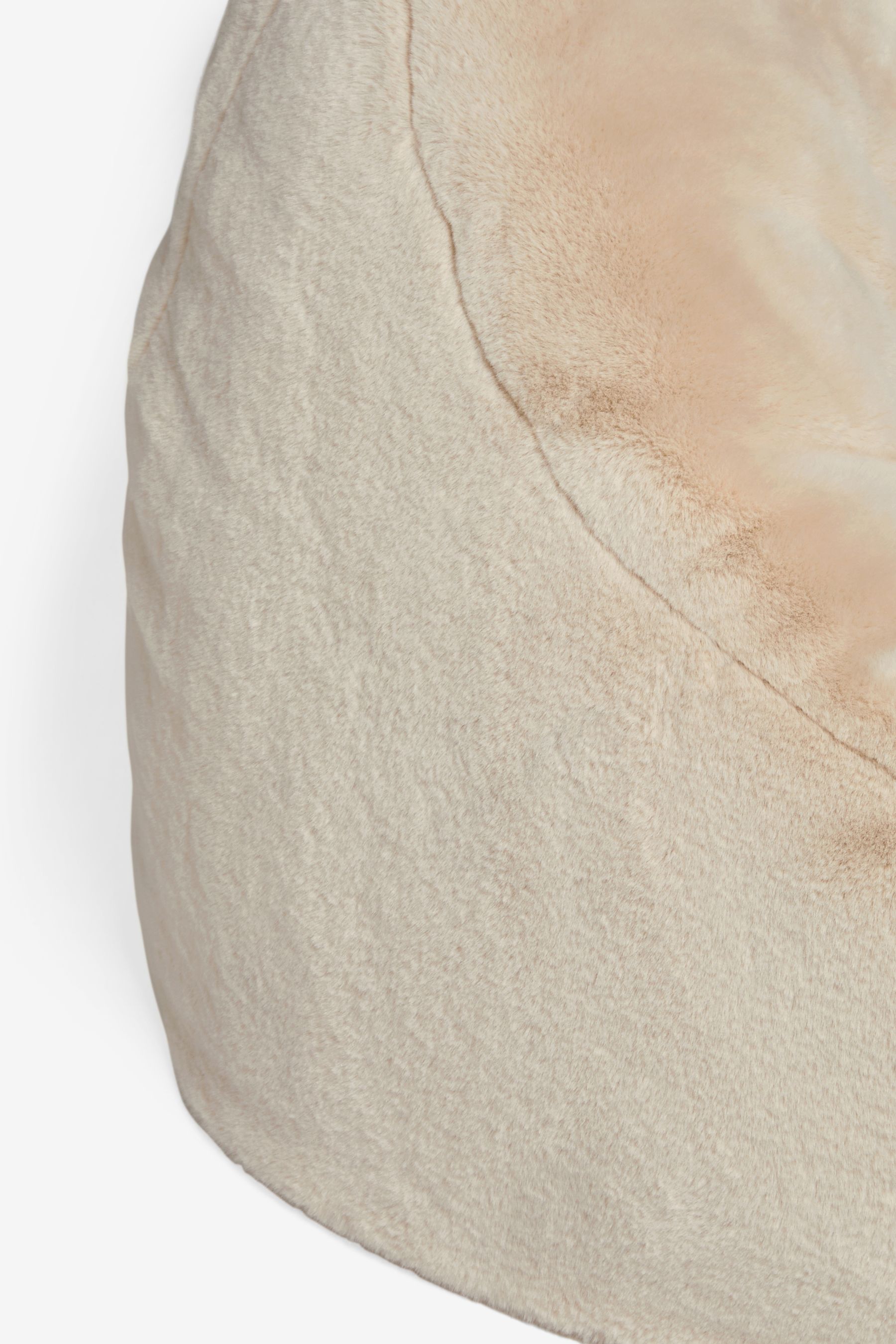 Buy Natural Faux Fur Bean Bag Chair from the Next UK online shop