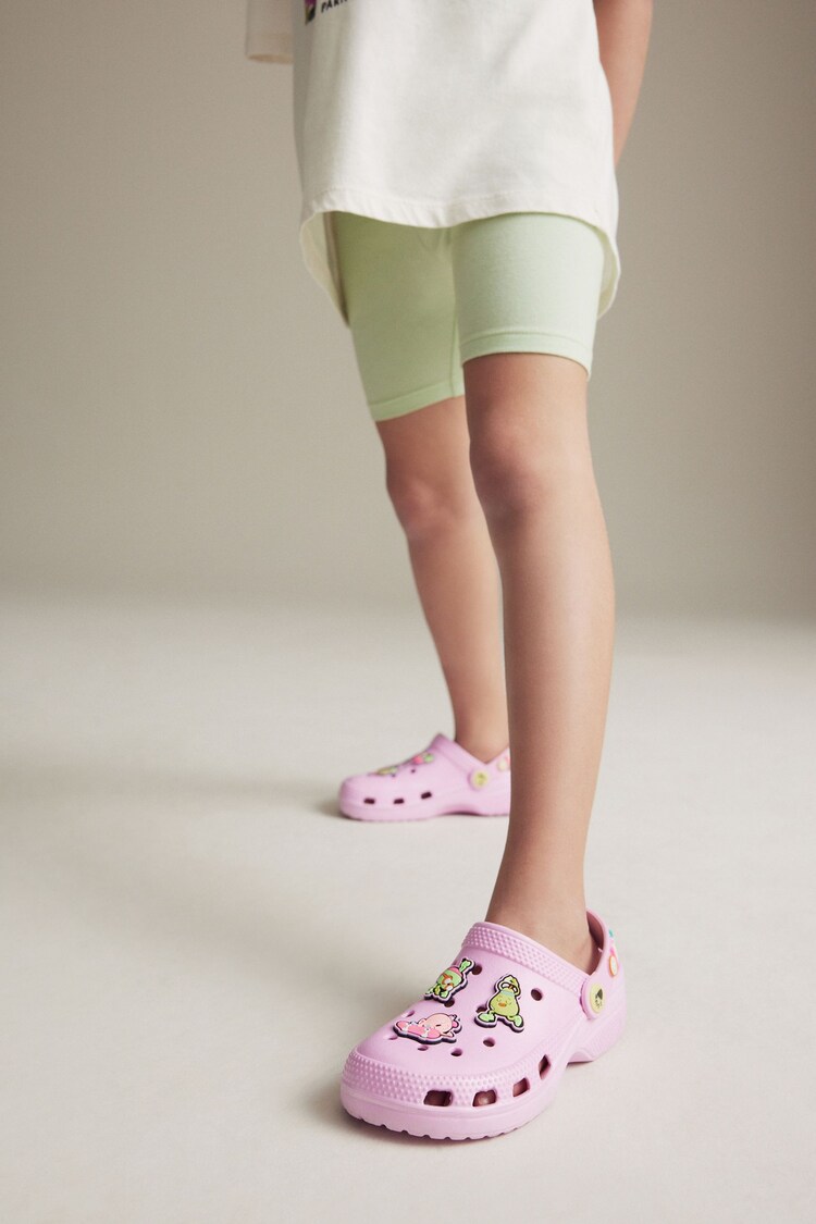 Buy Pink Character Badge Clogs from the Next UK online shop