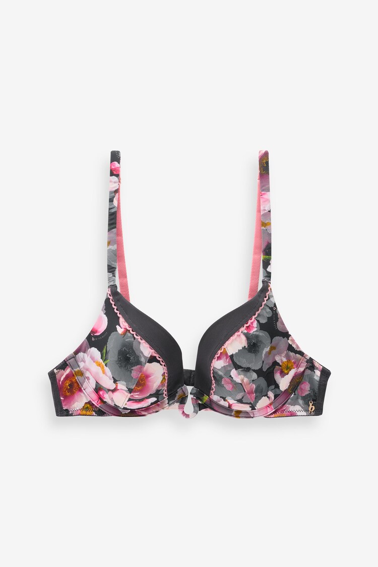 Buy B by Ted Baker Charcoal Grey Plunge Bra from the Next UK online shop