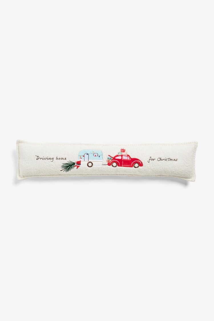 Buy Ivory Driving Home For Christmas Draught Excluder from the Next UK ...