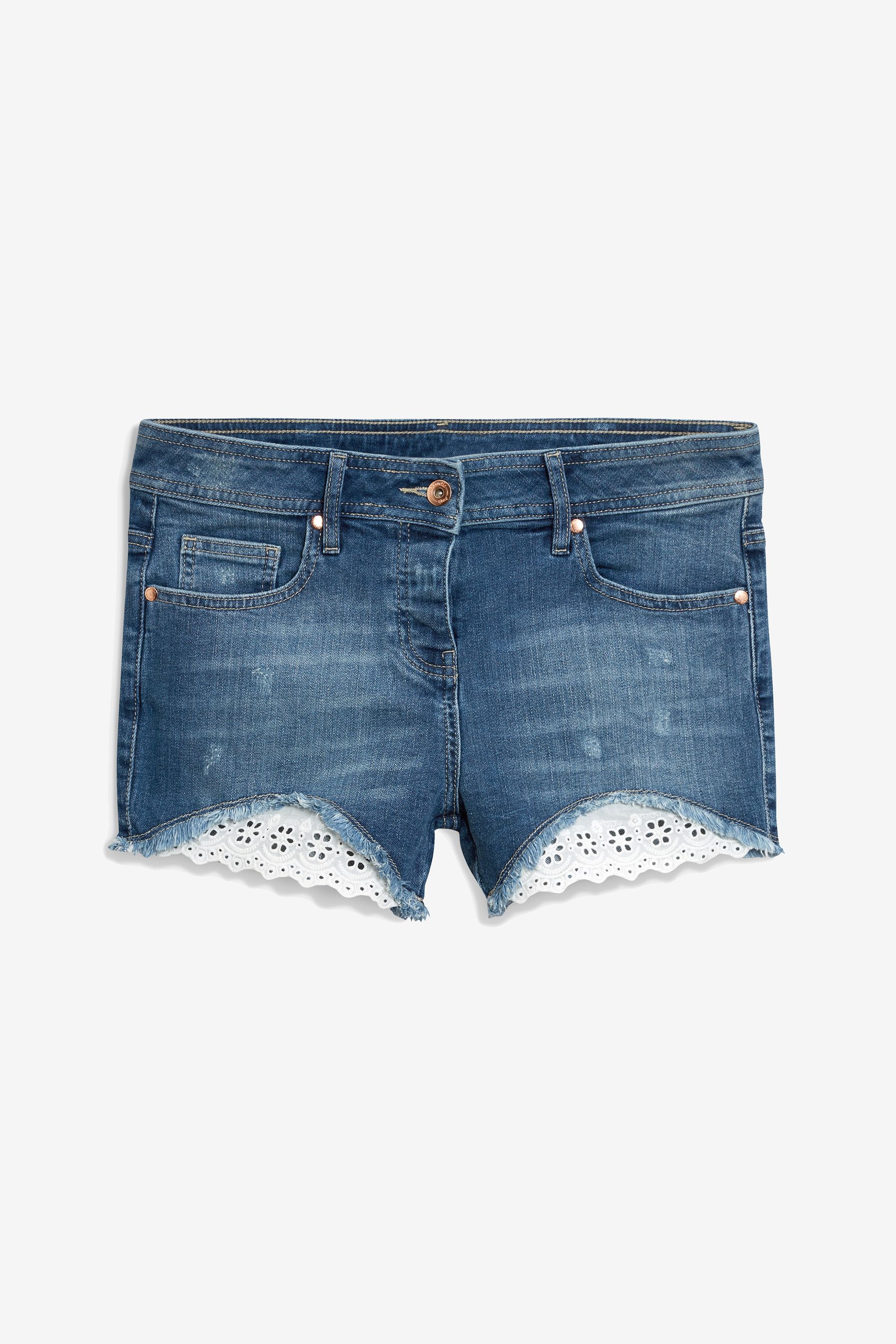 Buy Blue Denim Shorts from the Next UK online shop
