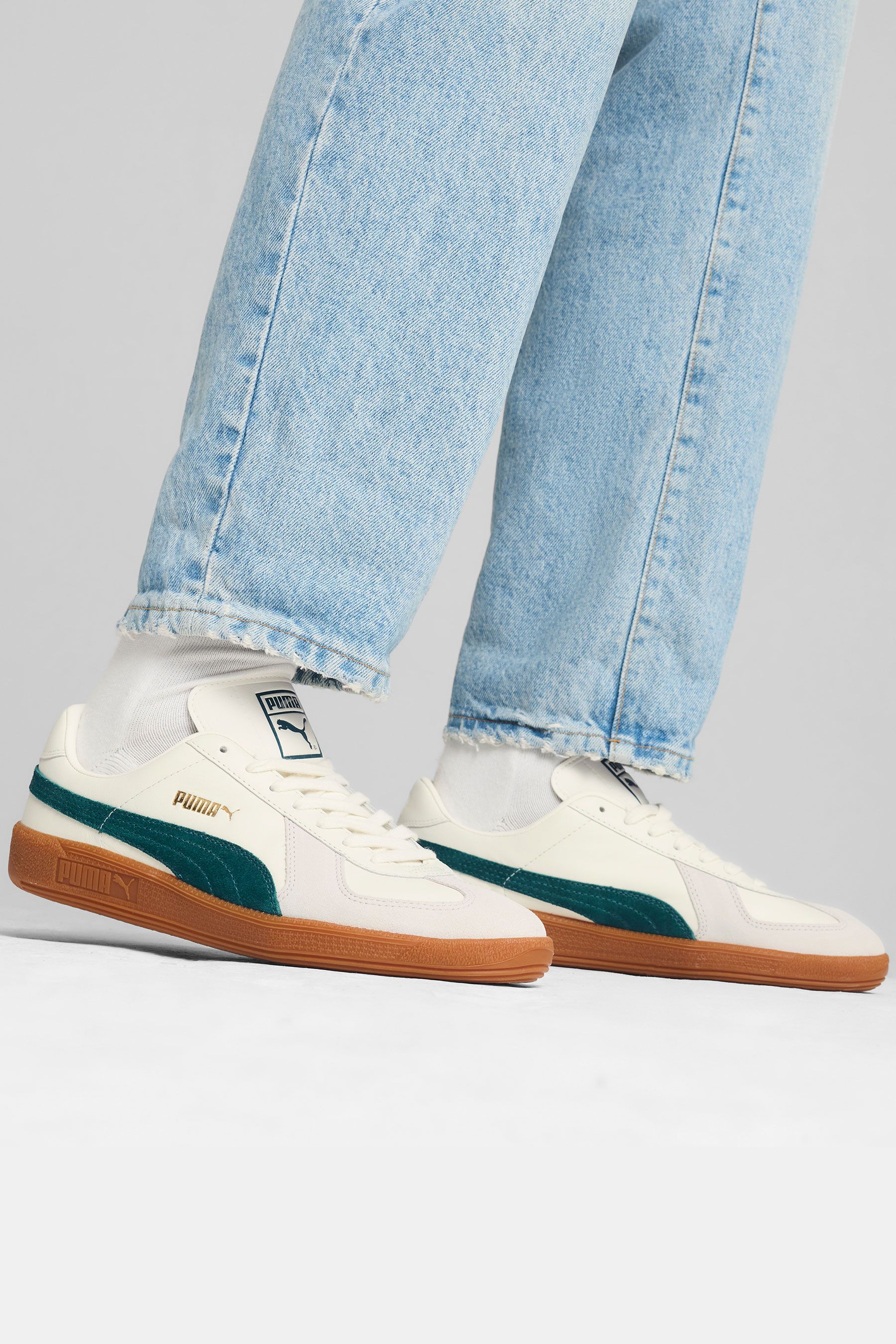 Buy Puma Cream Army Trainers from the Next UK online shop