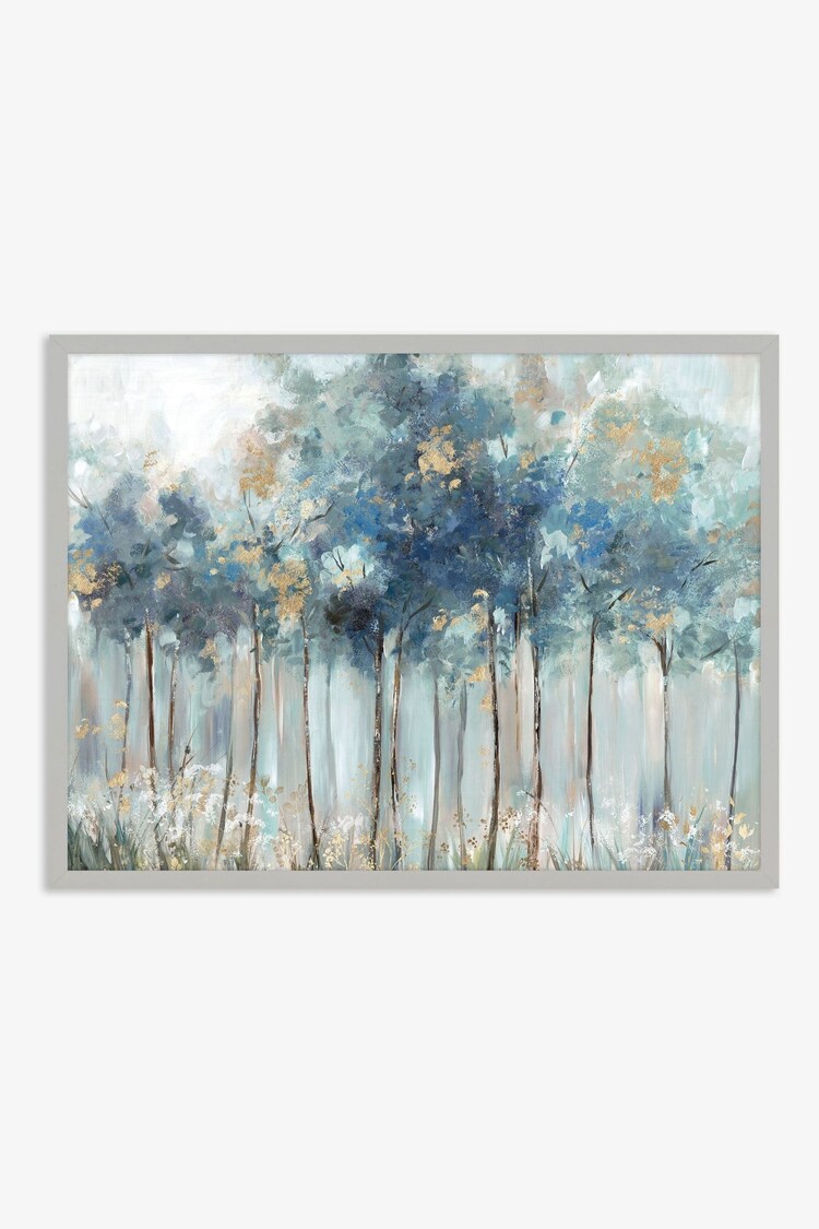 Buy Artko Blue Golden Forest by Allison Pearce Framed Art from the Next ...