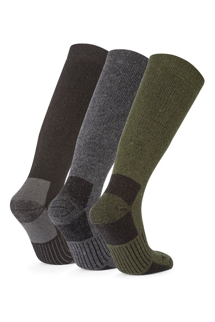 Buy Tog 24 Black Villach Trek Socks 3 Pack from the Next UK online shop