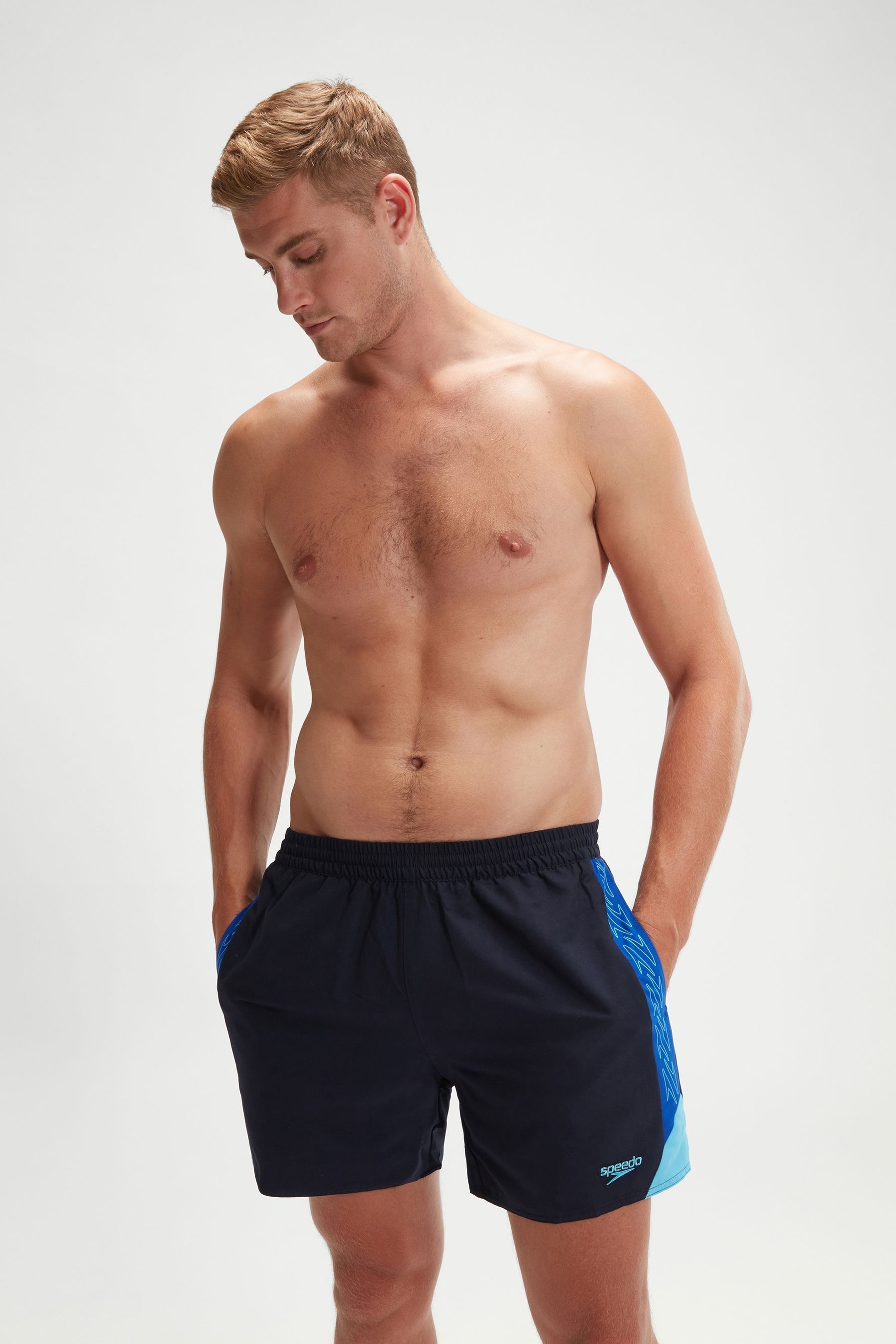 Buy Speedo Blue Mens HyperBoom Splice 16 Watershorts from the Next UK ...