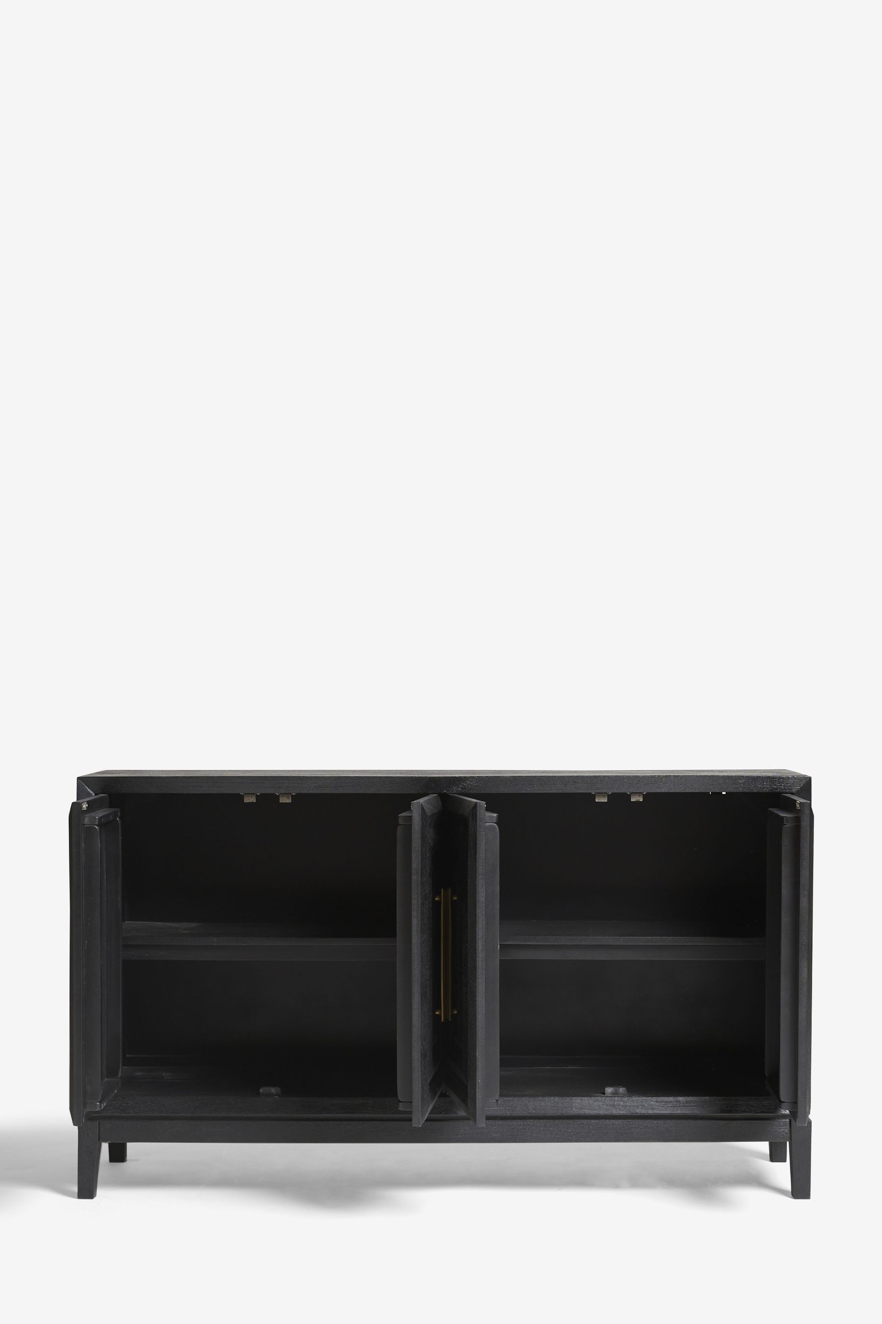 Buy Black Ritz Mango Wood Large Sideboard from the Next UK online shop